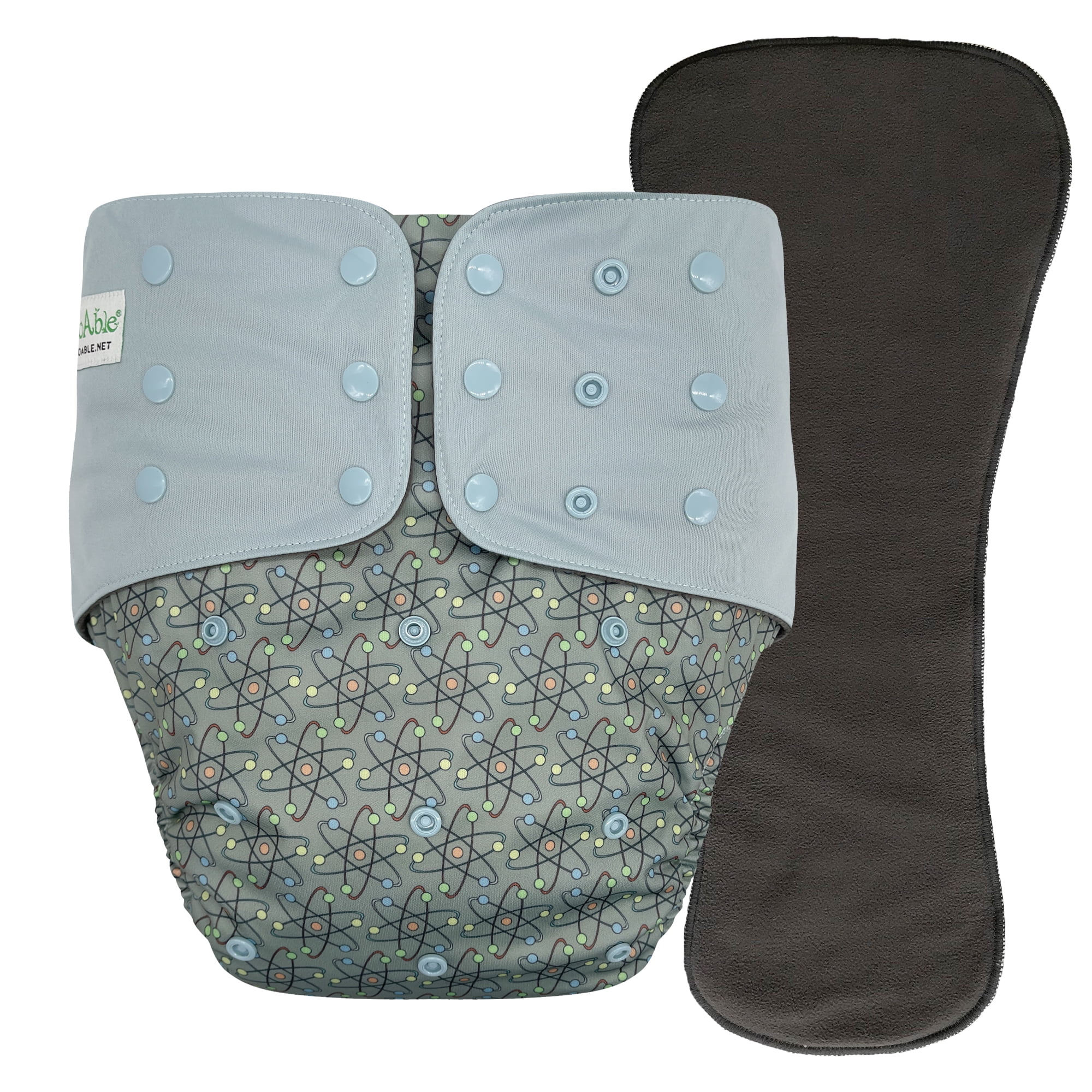 EcoAble Adult Pocket Cloth Diaper 2.0: Incontinence Protection Briefs ...