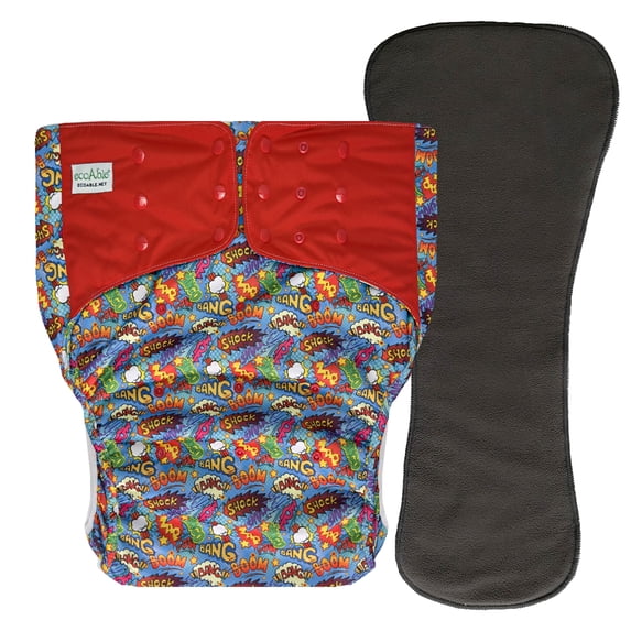 EcoAble Adult Pocket Cloth Diaper 2.0: Incontinence Protection Briefs ...