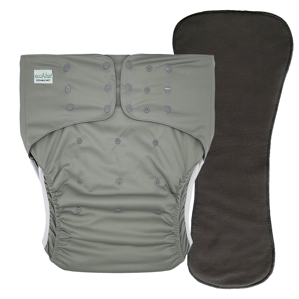 EcoAble Adult Pocket Cloth Diaper 2.0: Incontinence Protection Briefs ...