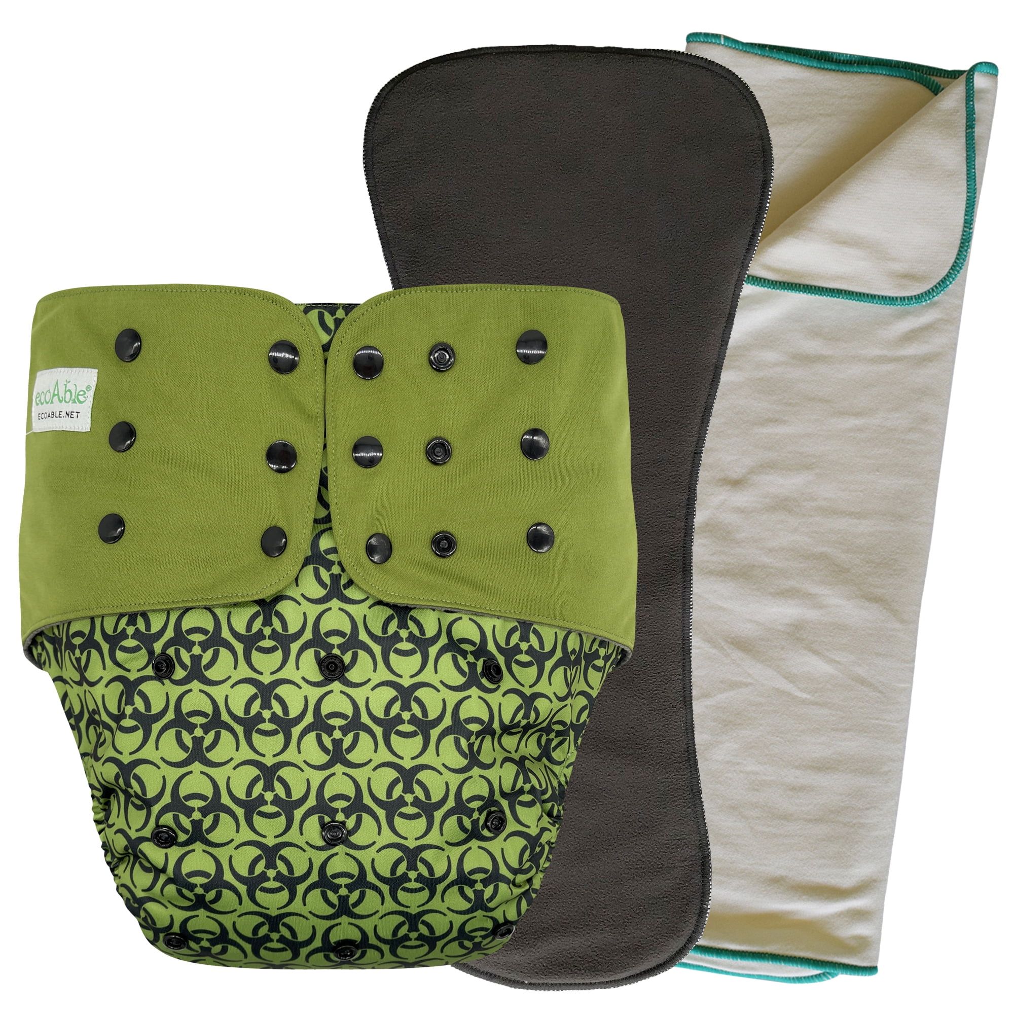EcoAble Adult Pocket Cloth Diaper 2.0: Incontinence Protection Briefs ...