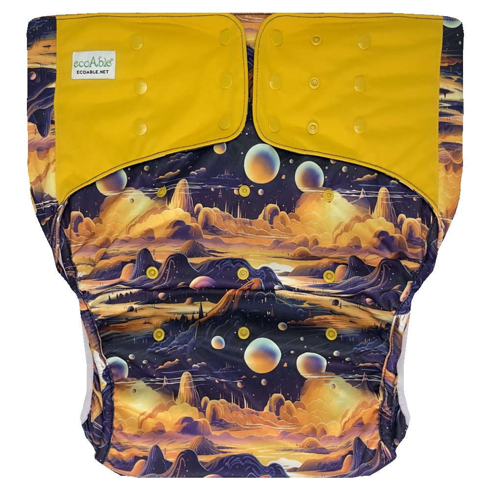 EcoAble Adult Pocket Cloth Diaper 2.0: Reusable Incontinence Protection ...