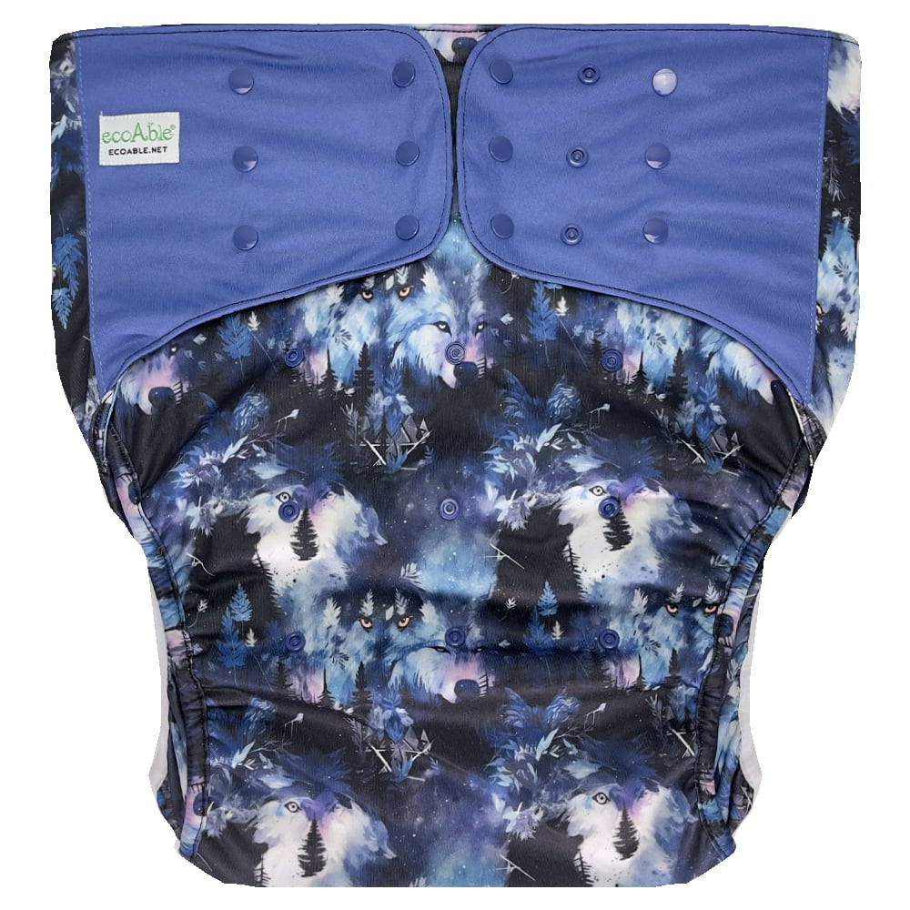 EcoAble Adult Pocket Cloth Diaper 2.0: Reusable Incontinence Protection ...