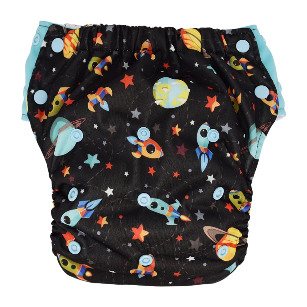 EcoAble Hybrid Cloth Diaper: Potty Training, Swim, Special Needs, PUL ...