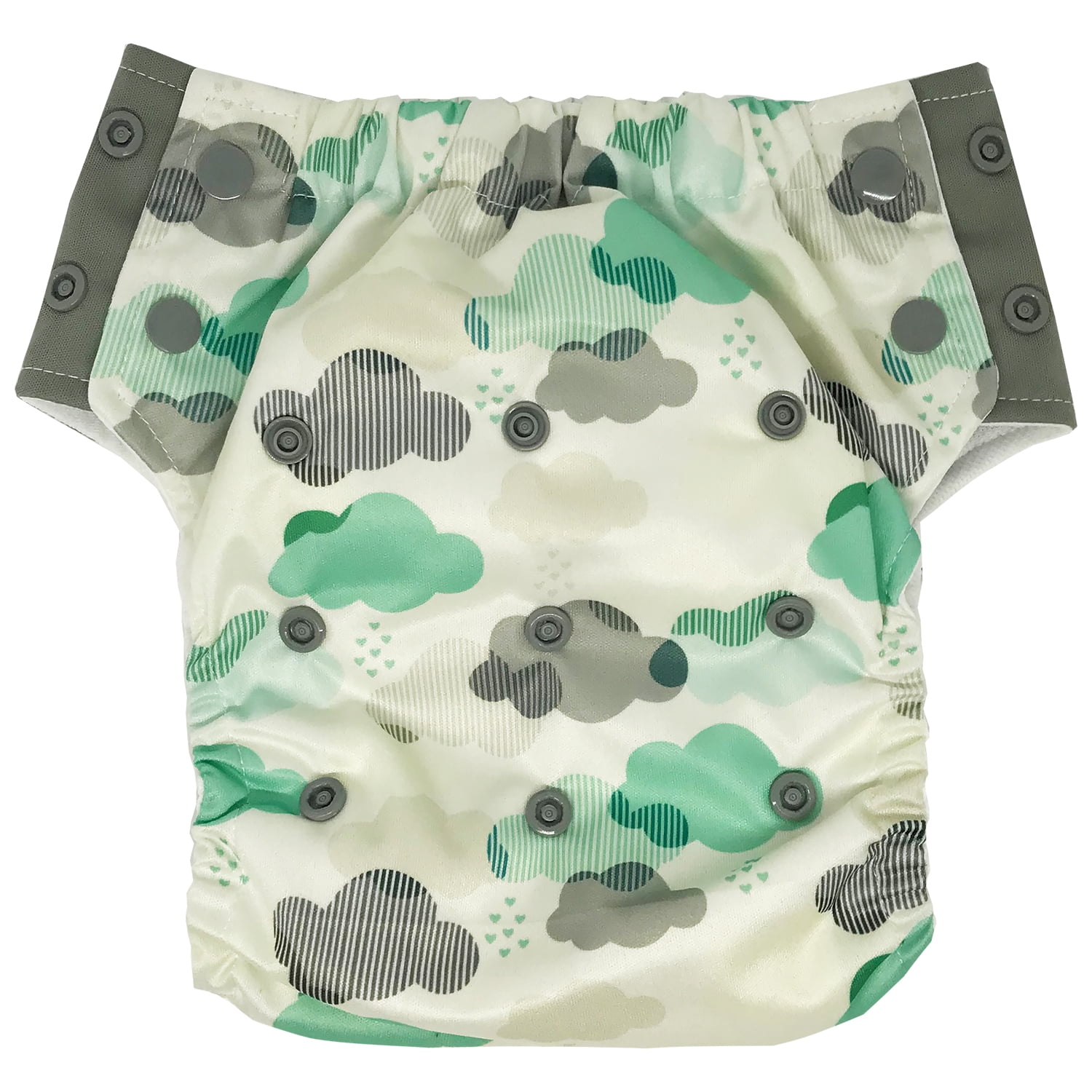 EcoAble Hybrid Cloth Diaper: Potty Training, Swim, Special Needs, PUL ...
