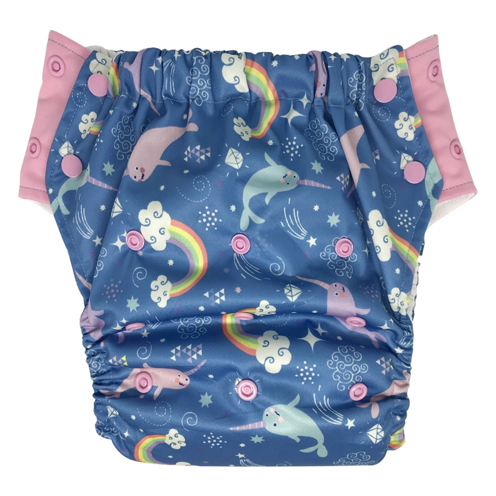 EcoAble Hybrid Cloth Diaper: Potty Training, Swim, Special Needs, PUL ...