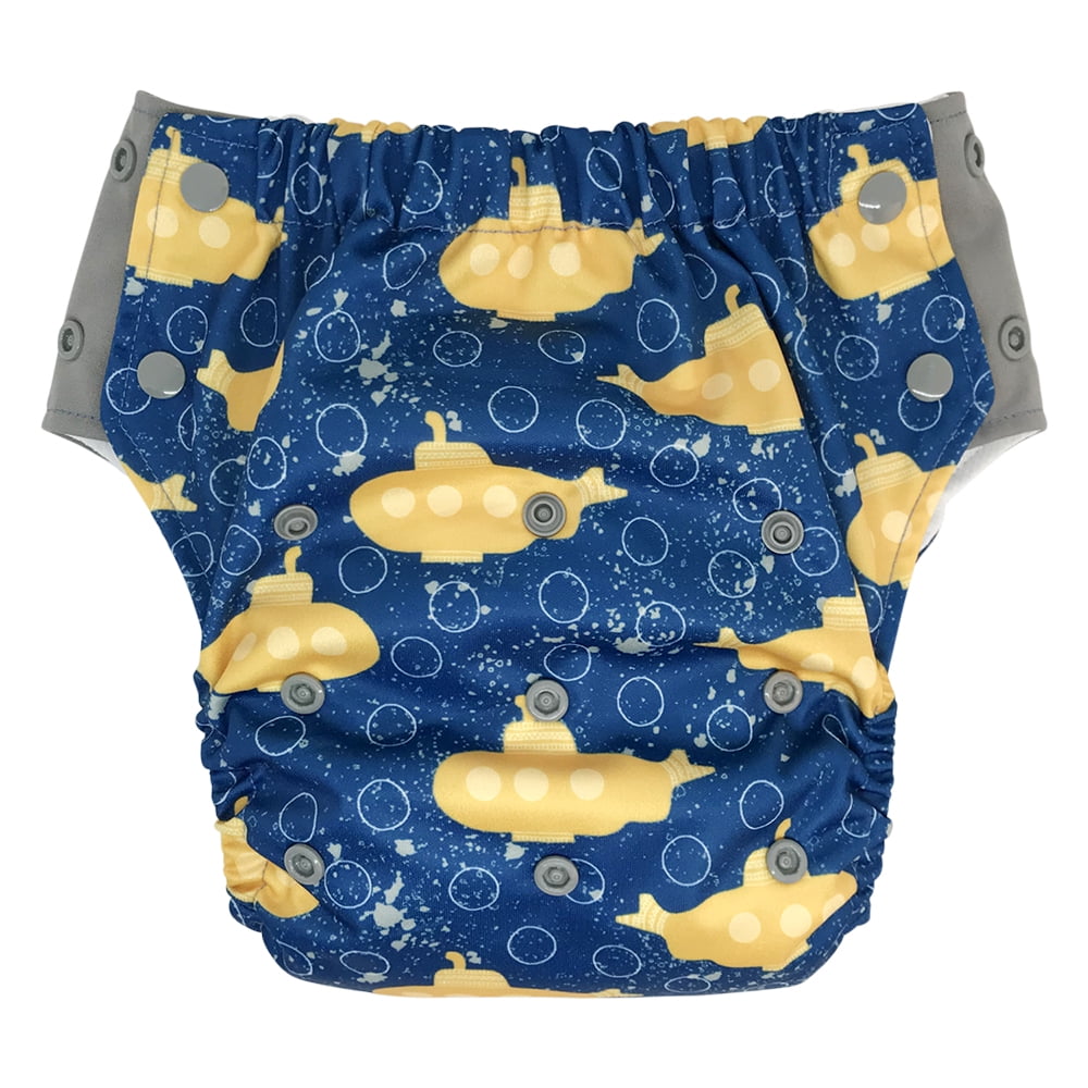 EcoAble Hybrid Cloth Diaper: Potty Training, Swim, Special Needs, PUL ...