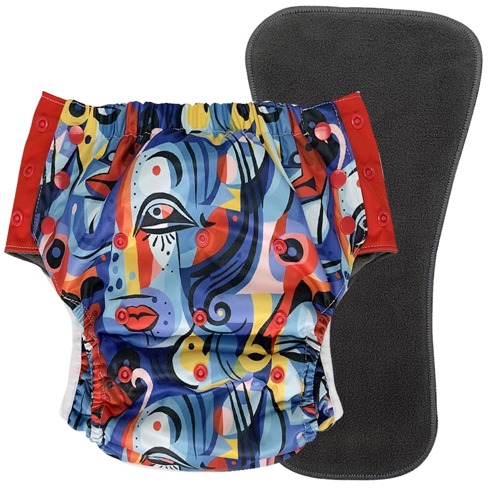 Reusable Pull-On Cloth Incontinence Diaper for Kids 6–16, EcoAble ...