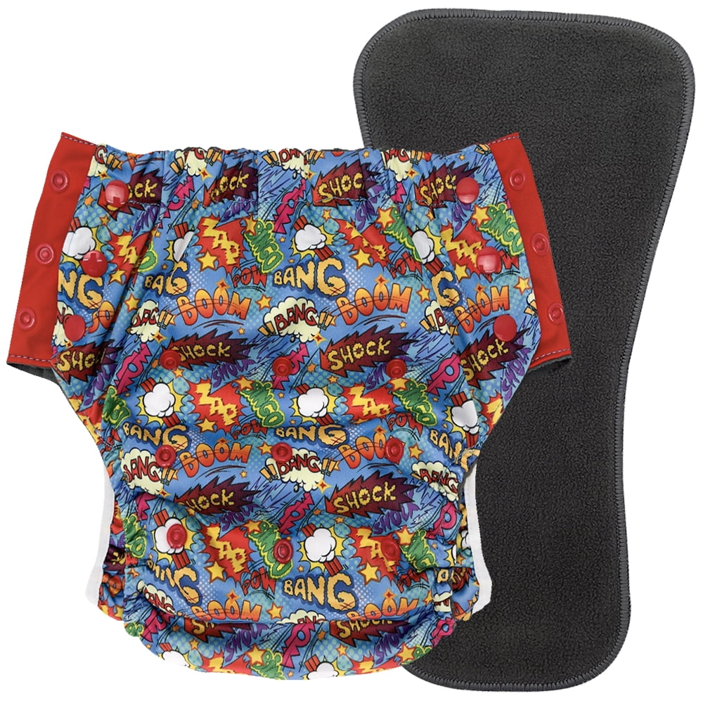 Reusable Pull-On Cloth Incontinence Diaper for Kids 6–16, EcoAble ...