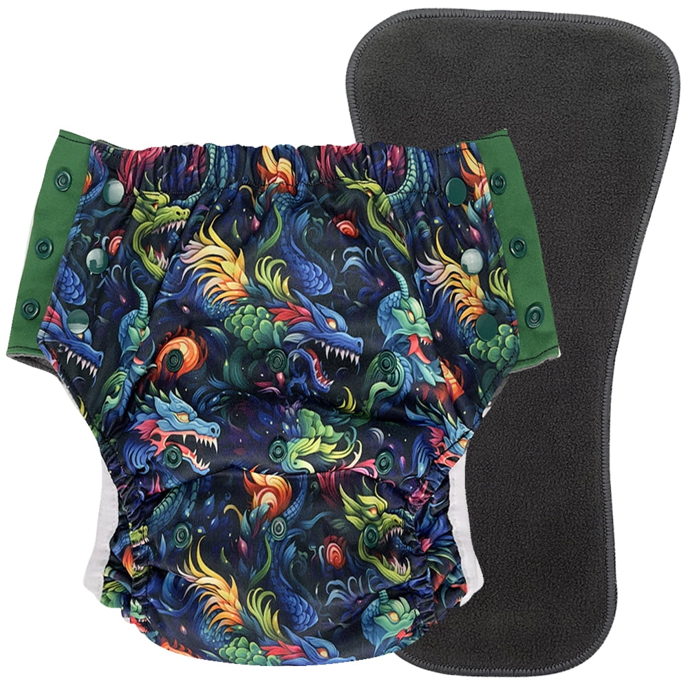 Reusable Pull-On Cloth Incontinence Diaper for Kids 6–16, EcoAble ...