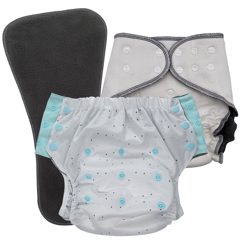 EcoAble Special Needs Kids' Incontinence Nighttime Diaper Set, Ages 6 ...