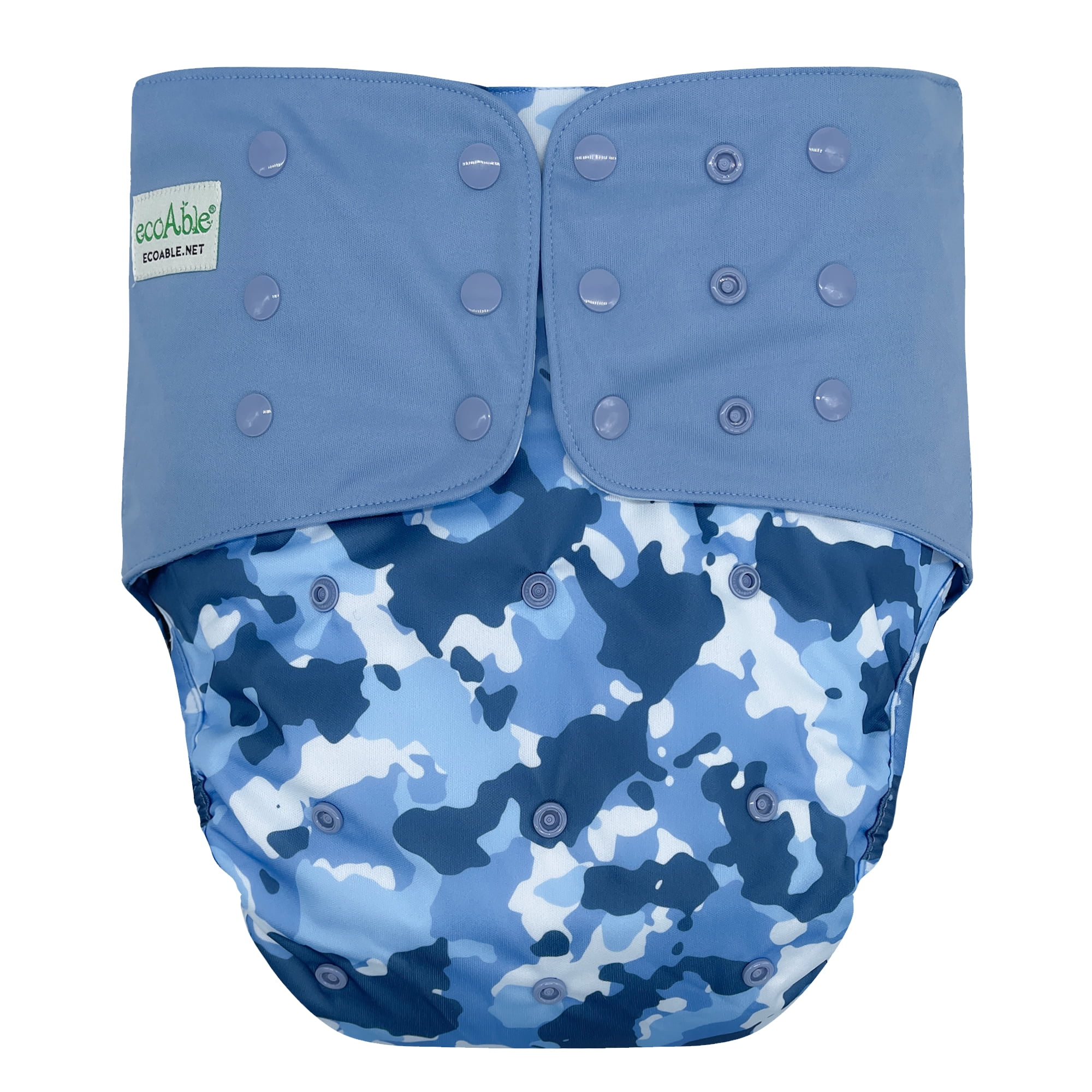 EcoAble Unisex Adult's Cloth Diaper Cover 2.0 - Reusable Incontinence ...