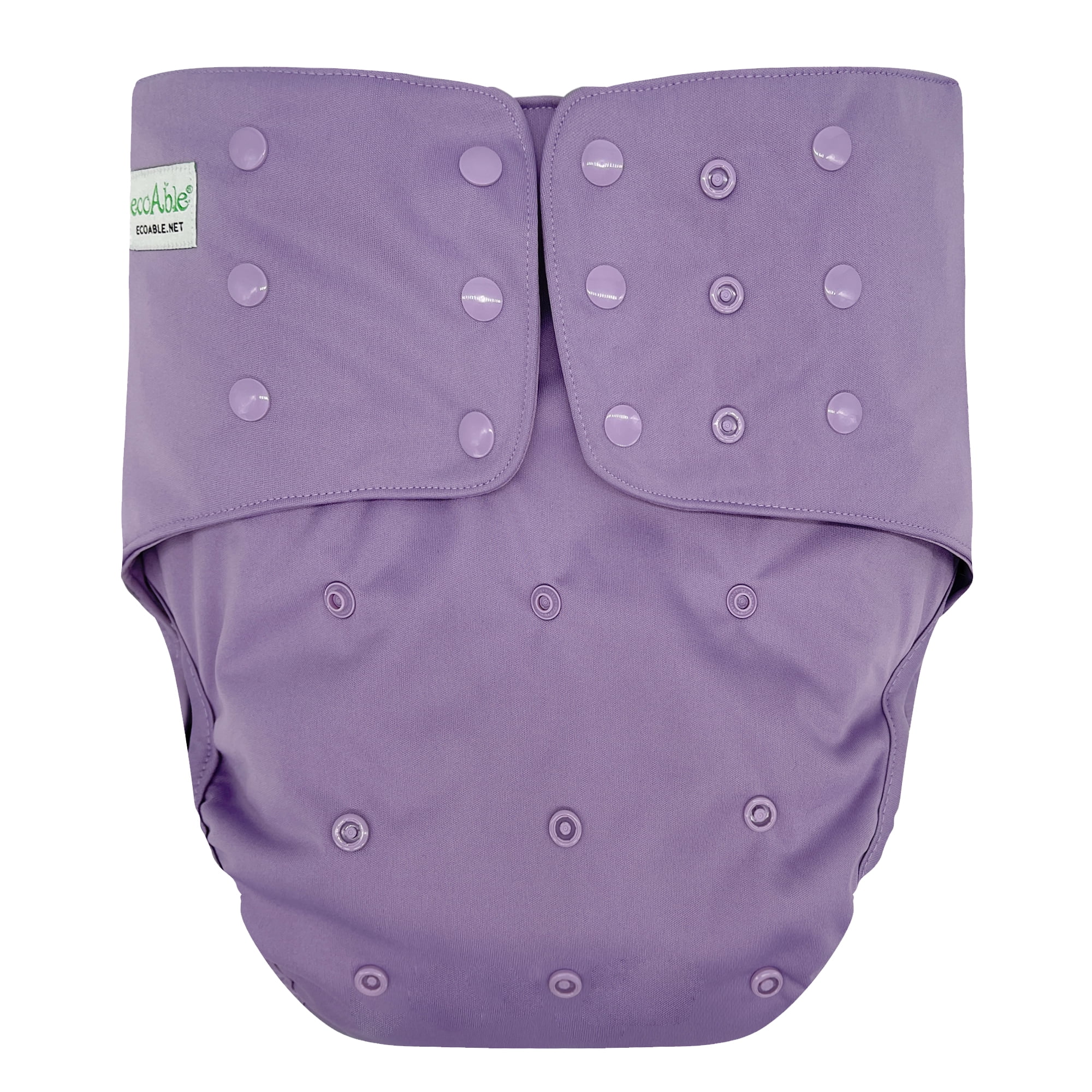 EcoAble Unisex Adult's Cloth Diaper Cover 2.0 - Reusable Incontinence ...