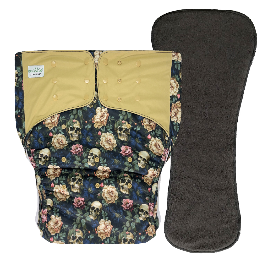 EcoAble Unisex Adult's Cloth Diaper Cover 2.0 - Reusable Incontinence ...