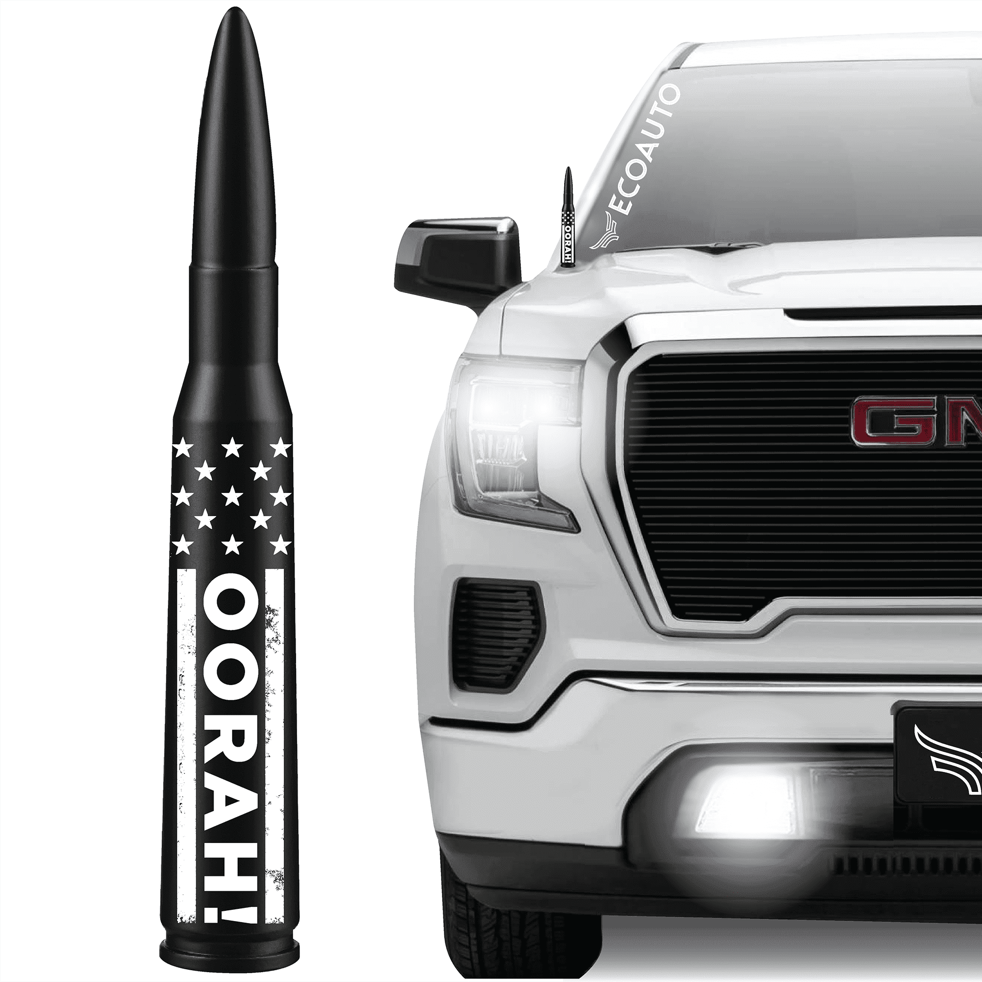 EcoAuto Car Antenna Topper Fits All Chevy & GMC Truck Model Years ...