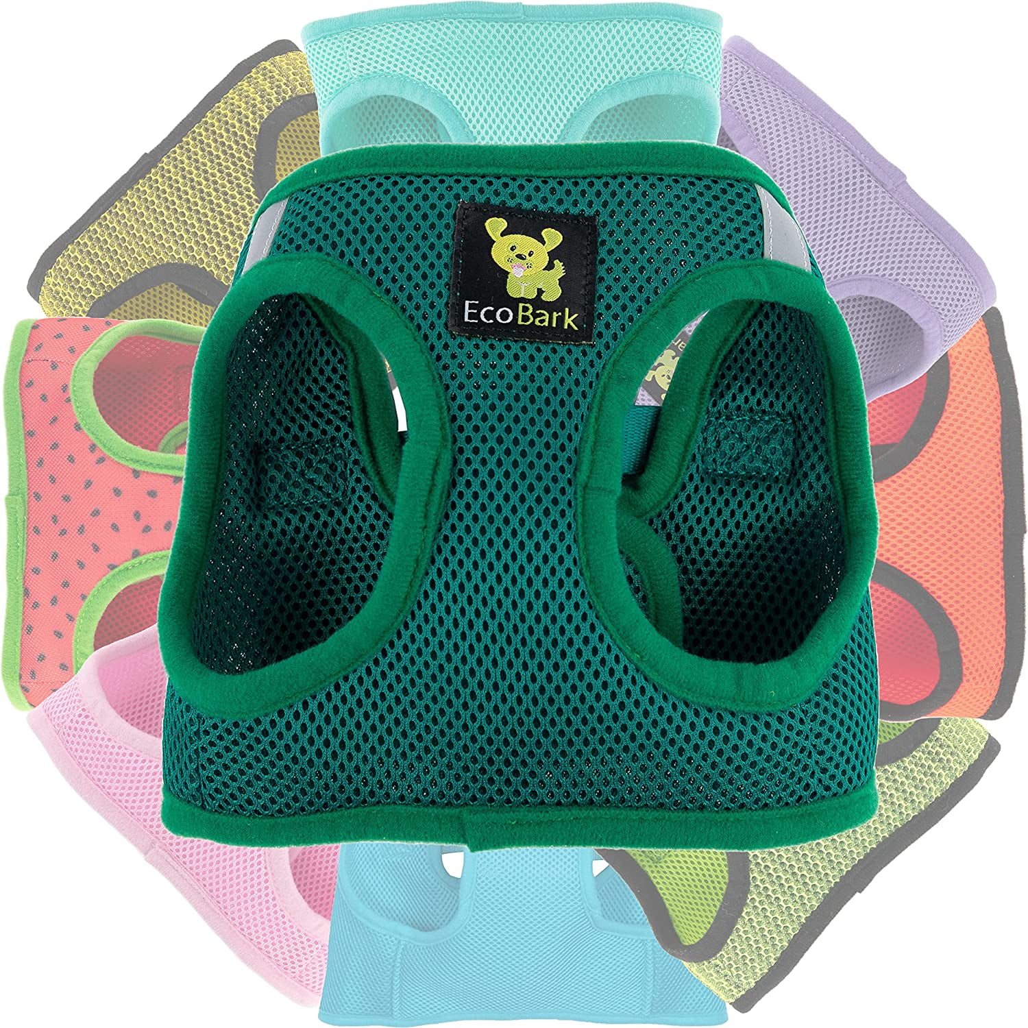 EcoBark Pet Supplies Step-In Rapid Fastener Comfort Adjustable Dog ...