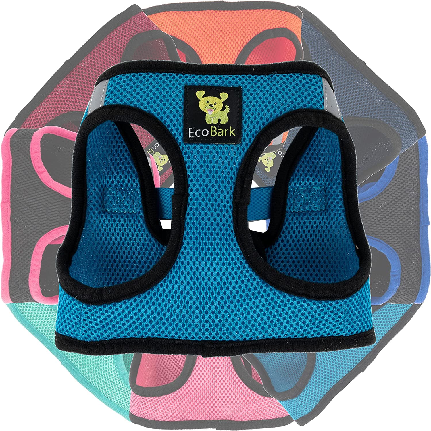 EcoBark Pet Supplies Step-In Rapid Fastener Comfort Adjustable Dog ...