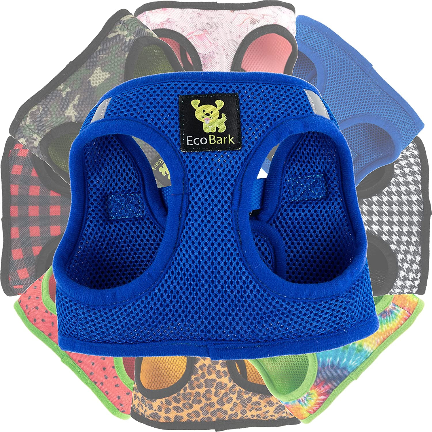EcoBark Pet Supplies Step-In Rapid Fastener Comfort Adjustable Dog ...