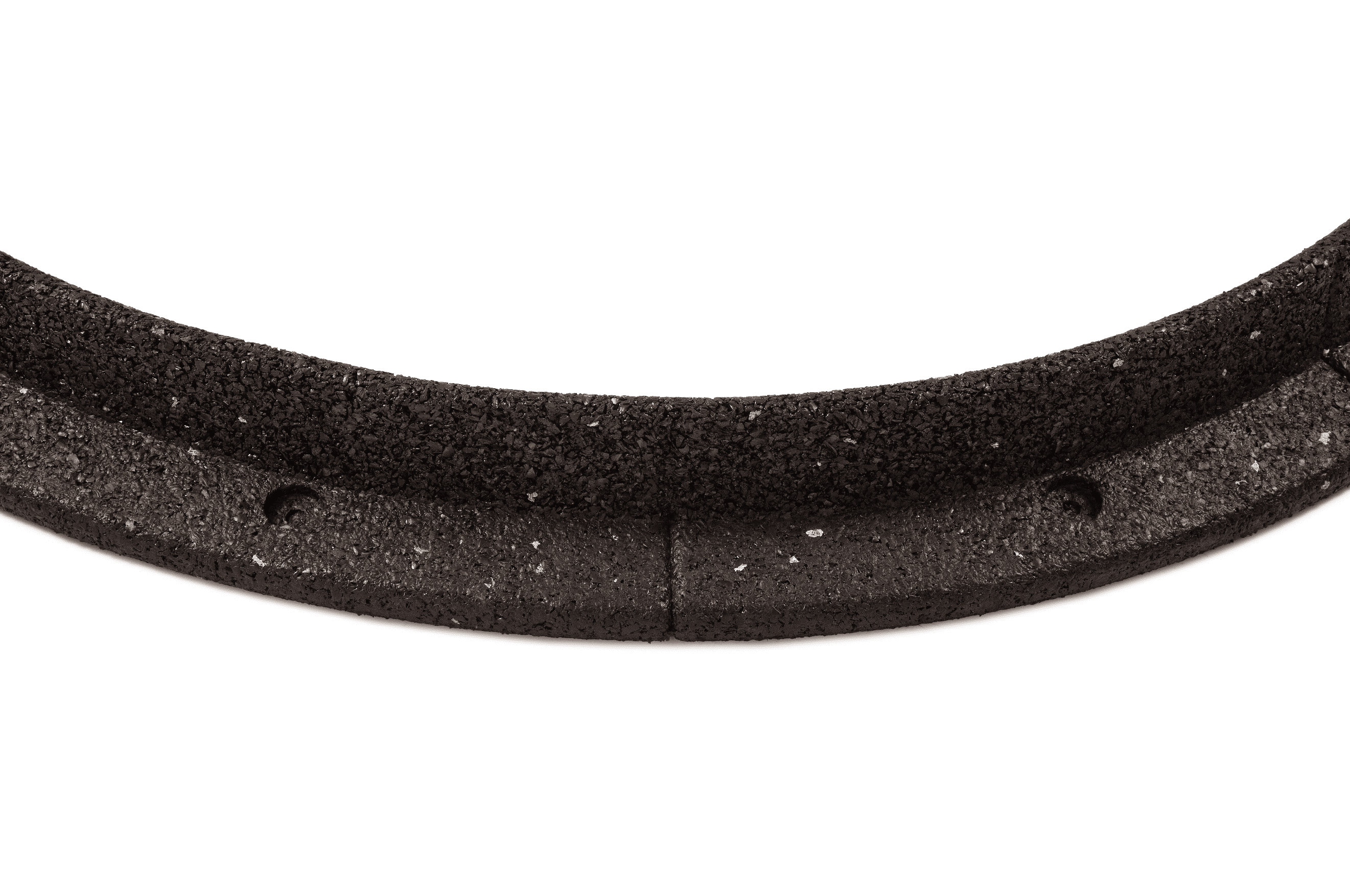 EcoBorder 36 in. Black Recycled Rubber Tree Ring (1-pack) - Walmart.com