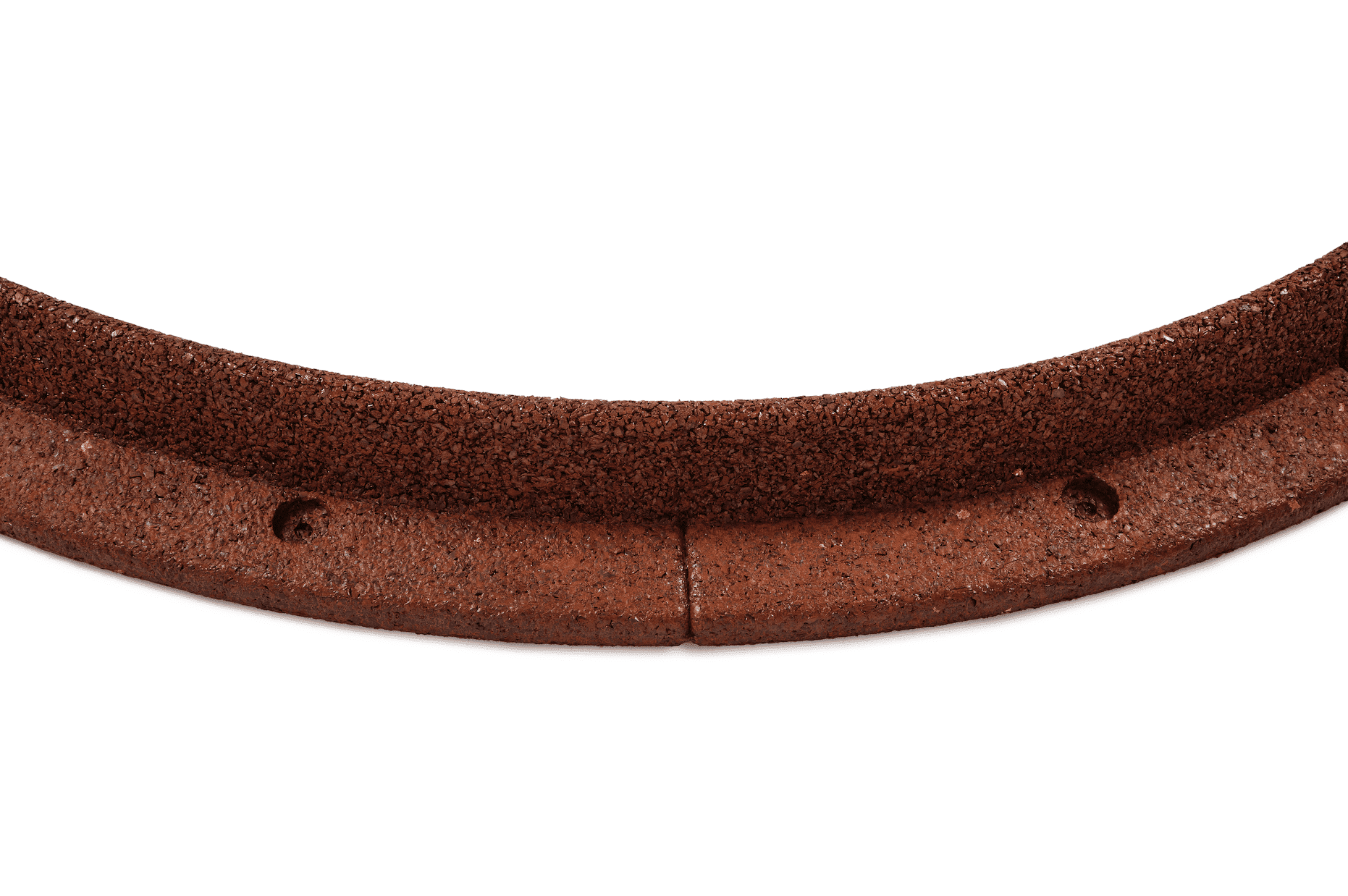 EcoBorder 36 in. Red Recycled Rubber Tree Ring (1-pack) - Walmart.com