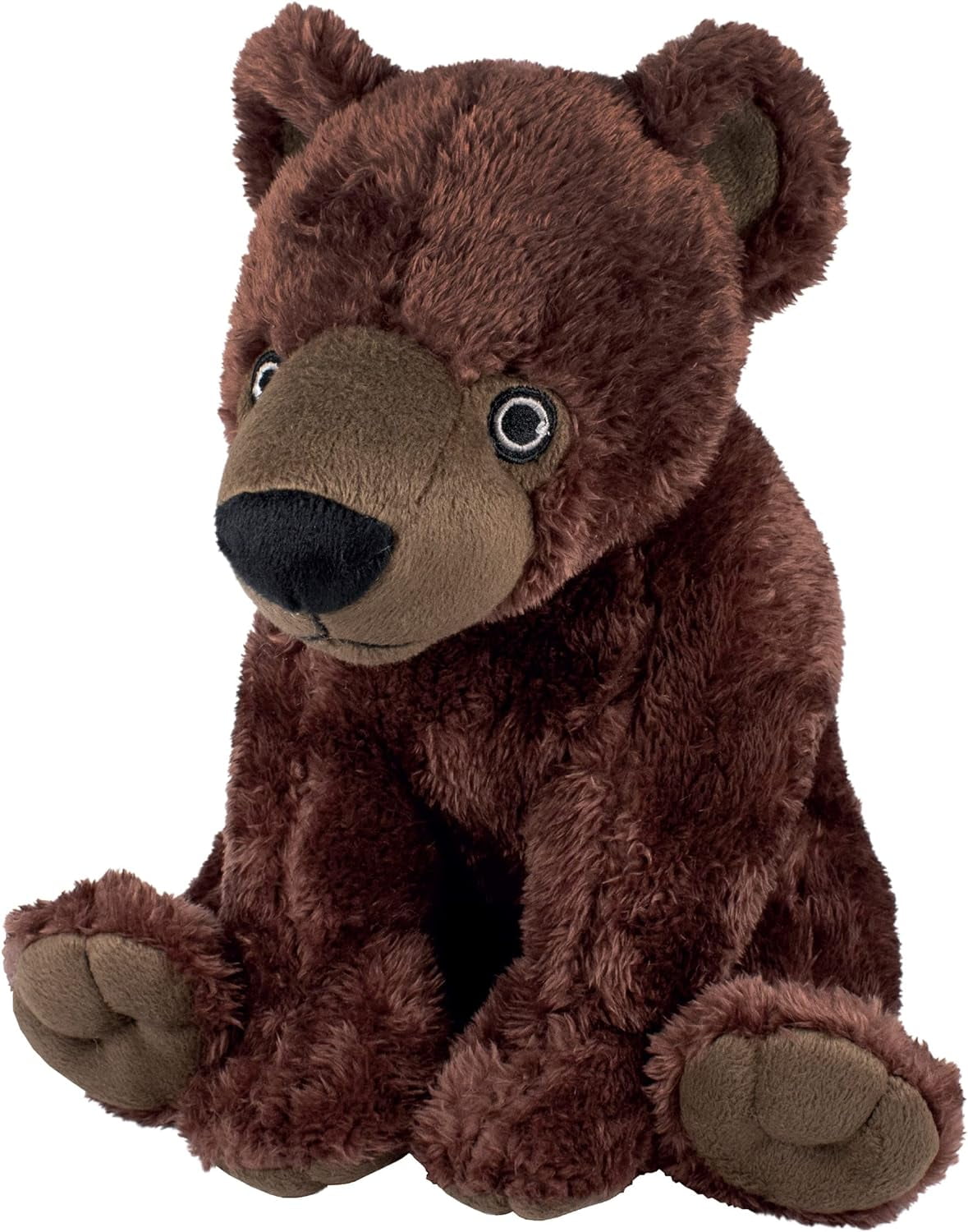 EcoBuddiez - Brown Bear from Deluxebase. 12 Inch Brown Bear Plush Toy ...
