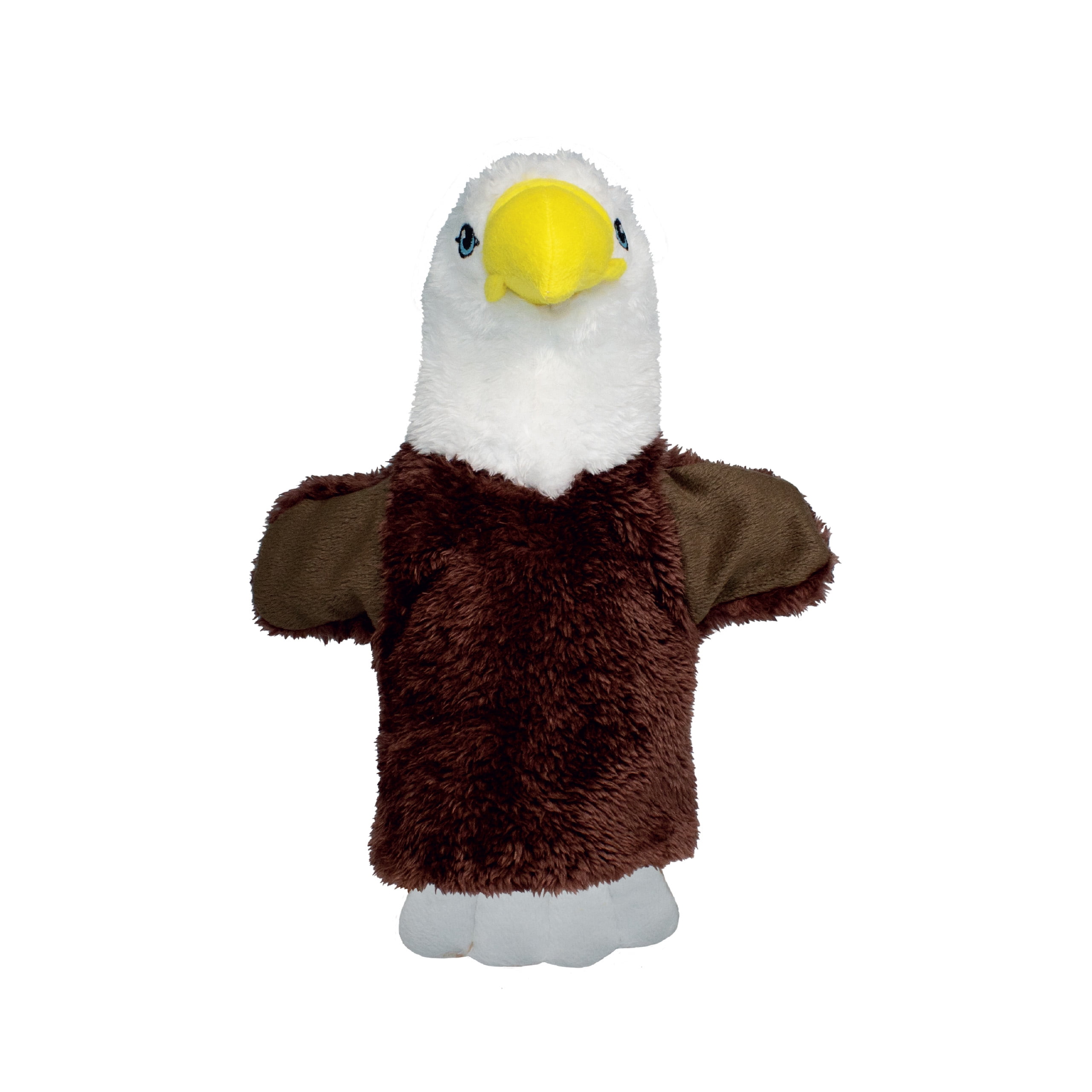 EcoBuddiez Hand Puppet - Eagle from Deluxebase. Eagle Plush Hand ...