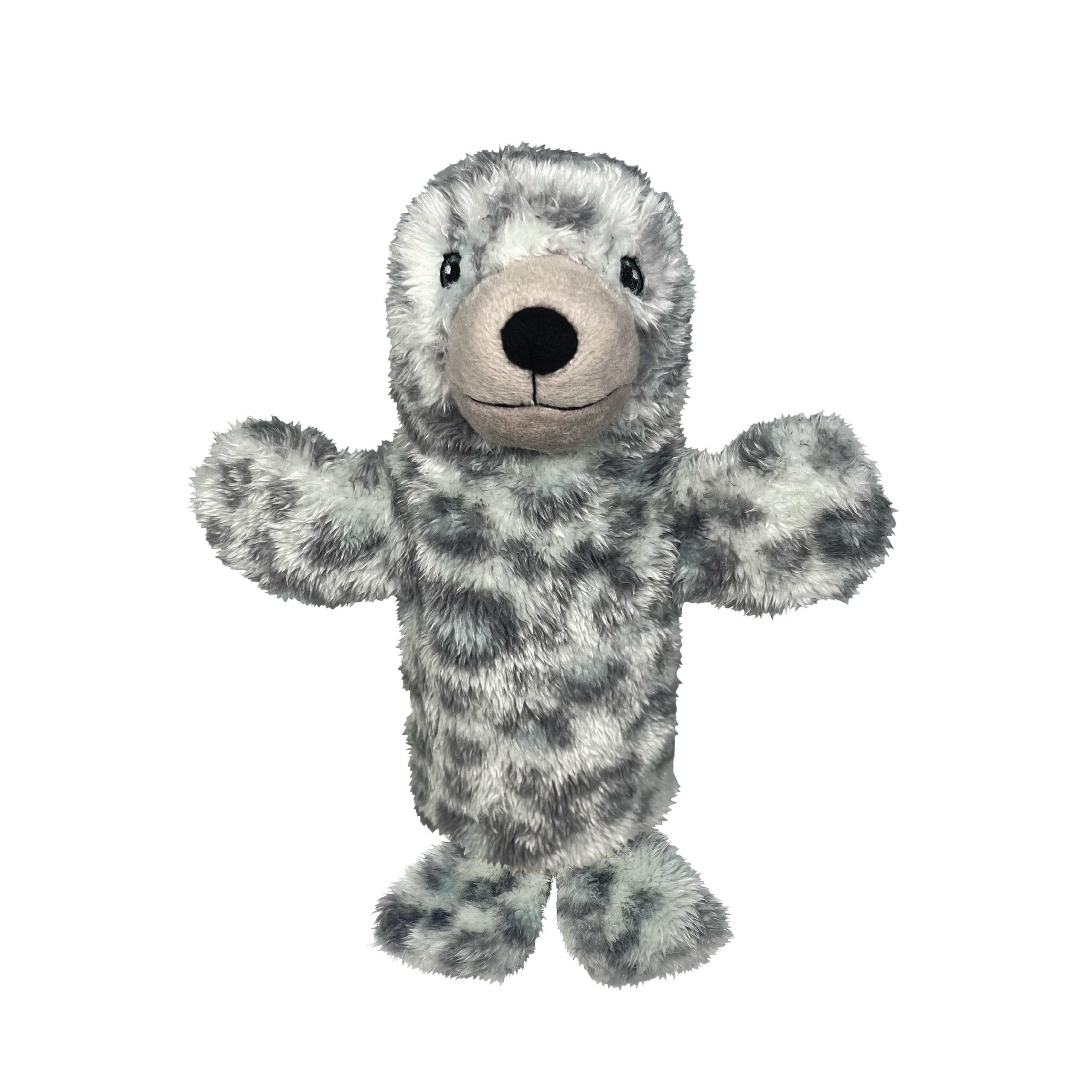 EcoBuddiez Hand Puppet - Harbour Seal from Deluxebase. Seal Plush Hand ...