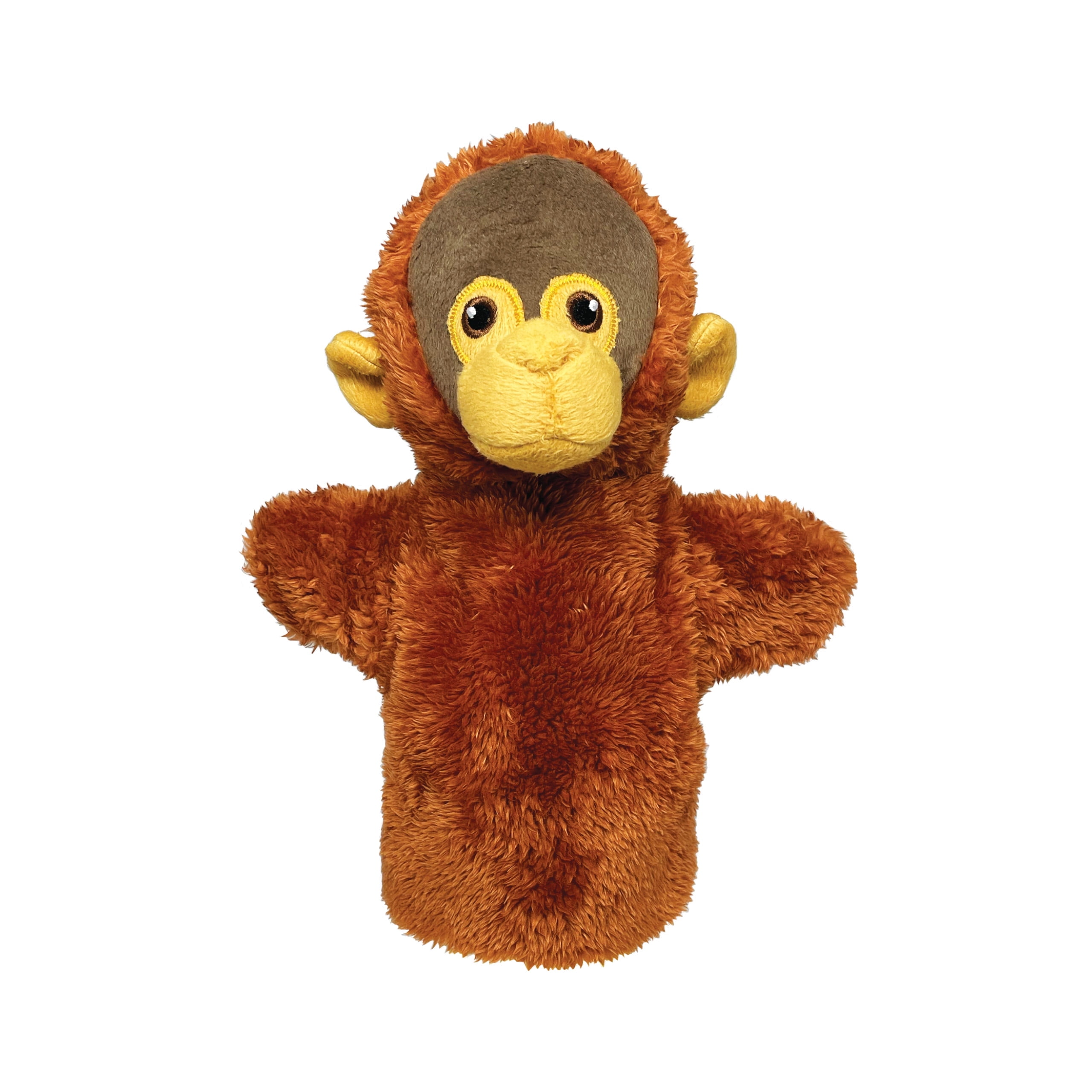 EcoBuddiez Orangutan Puppet by Deluxebase – Plush Hand Puppet Made from ...
