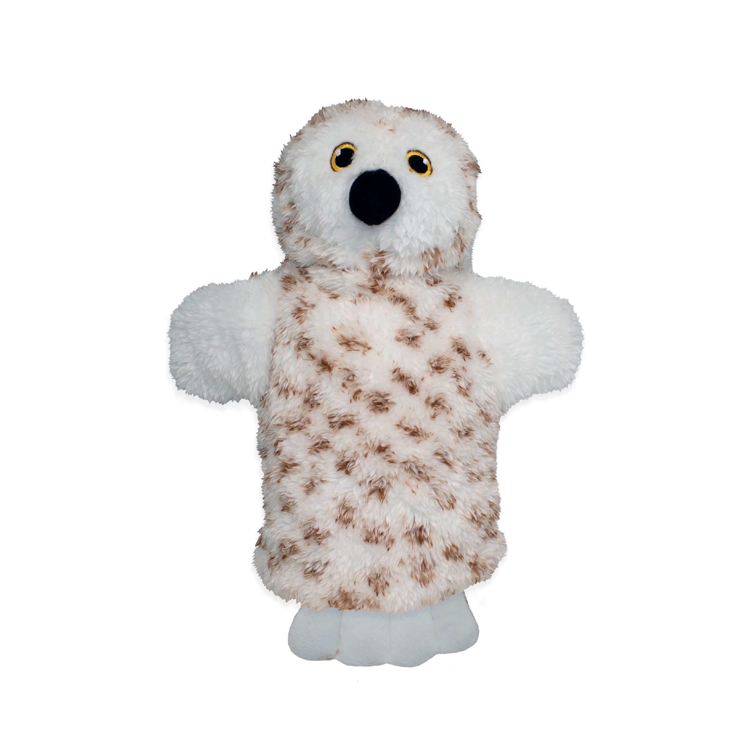 EcoBuddiez Hand Puppet - Owl from Deluxebase. Plush Eco-Friendly Puppet ...