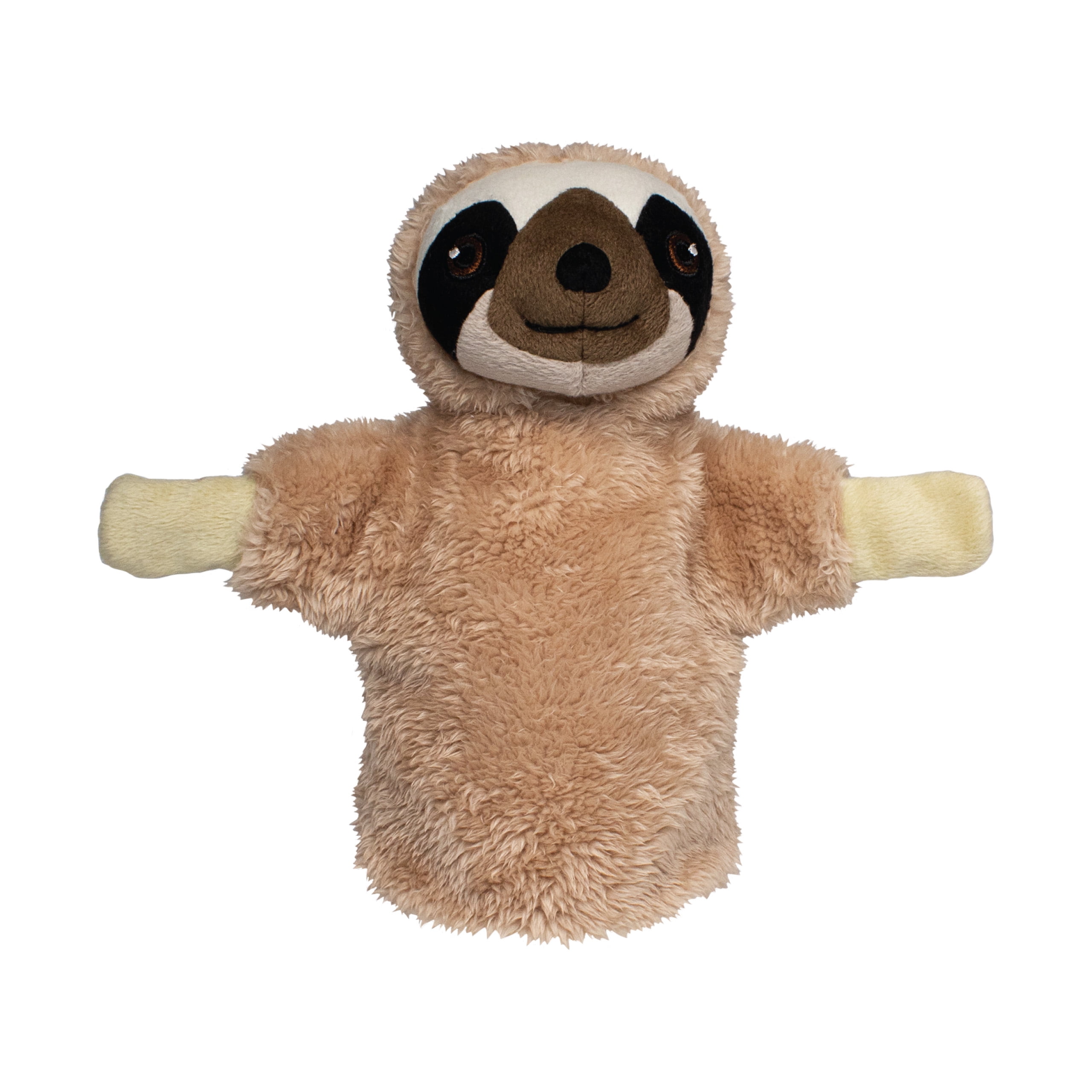 EcoBuddiez Hand Puppet - Sloth from Deluxebase. Sloth Plush Hand ...