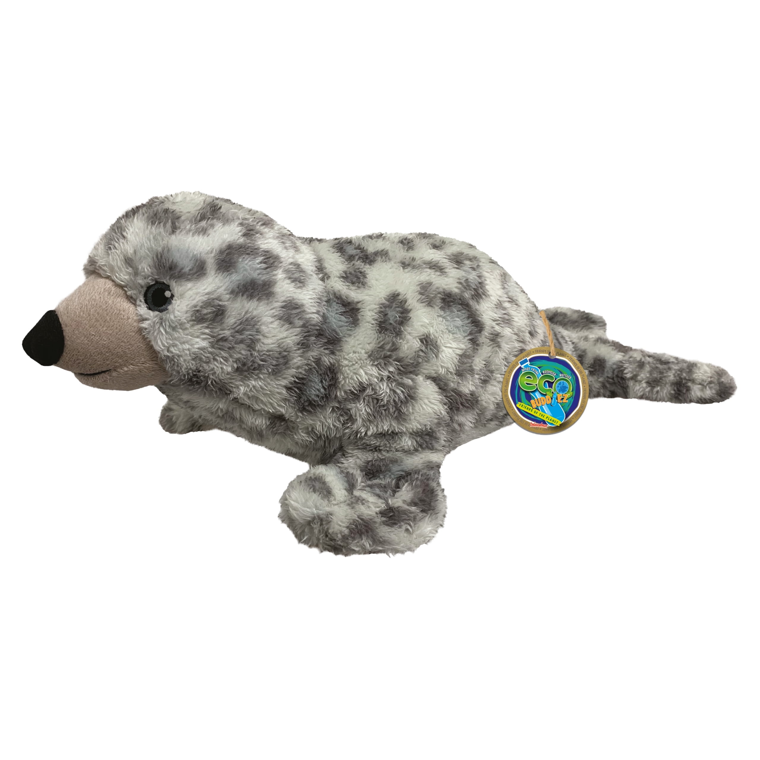 EcoBuddiez – Harbour Seal by Deluxebase Medium 15.5in Plush Toy Made ...
