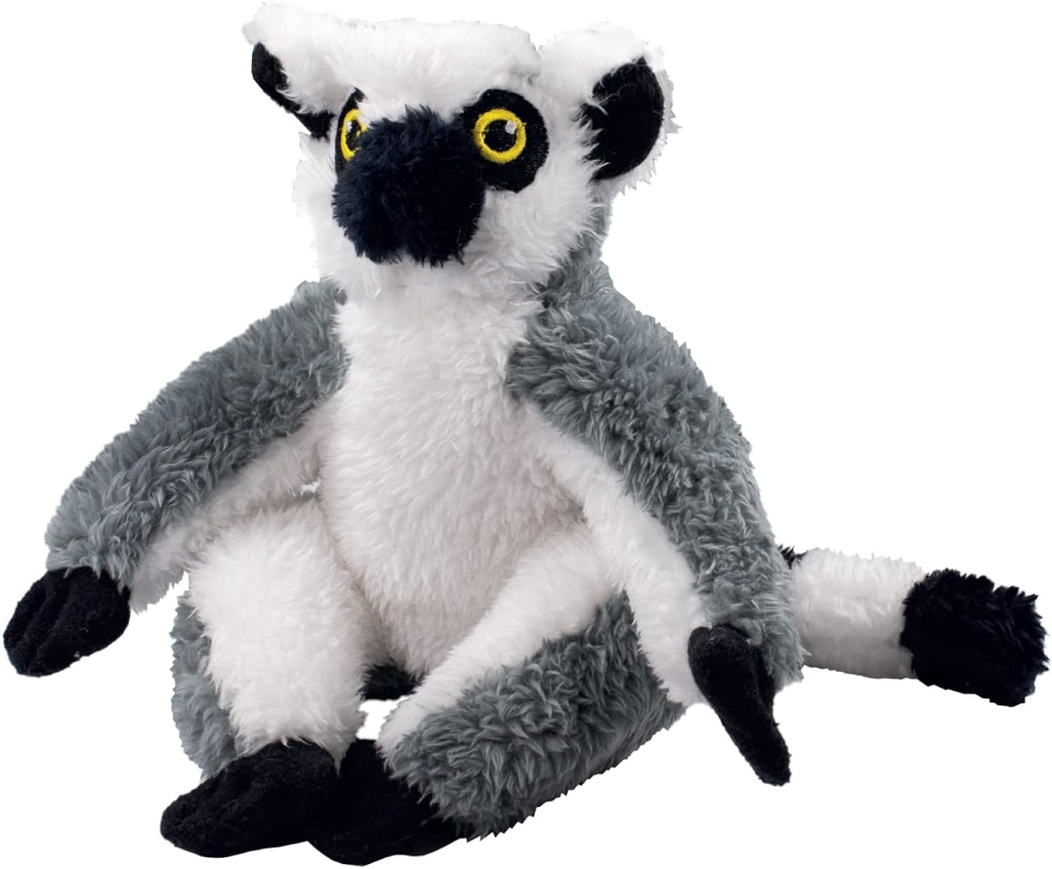 EcoBuddiez – Ring-Tailed Lemur Plush by Deluxebase. 15cm Soft Toy Made ...