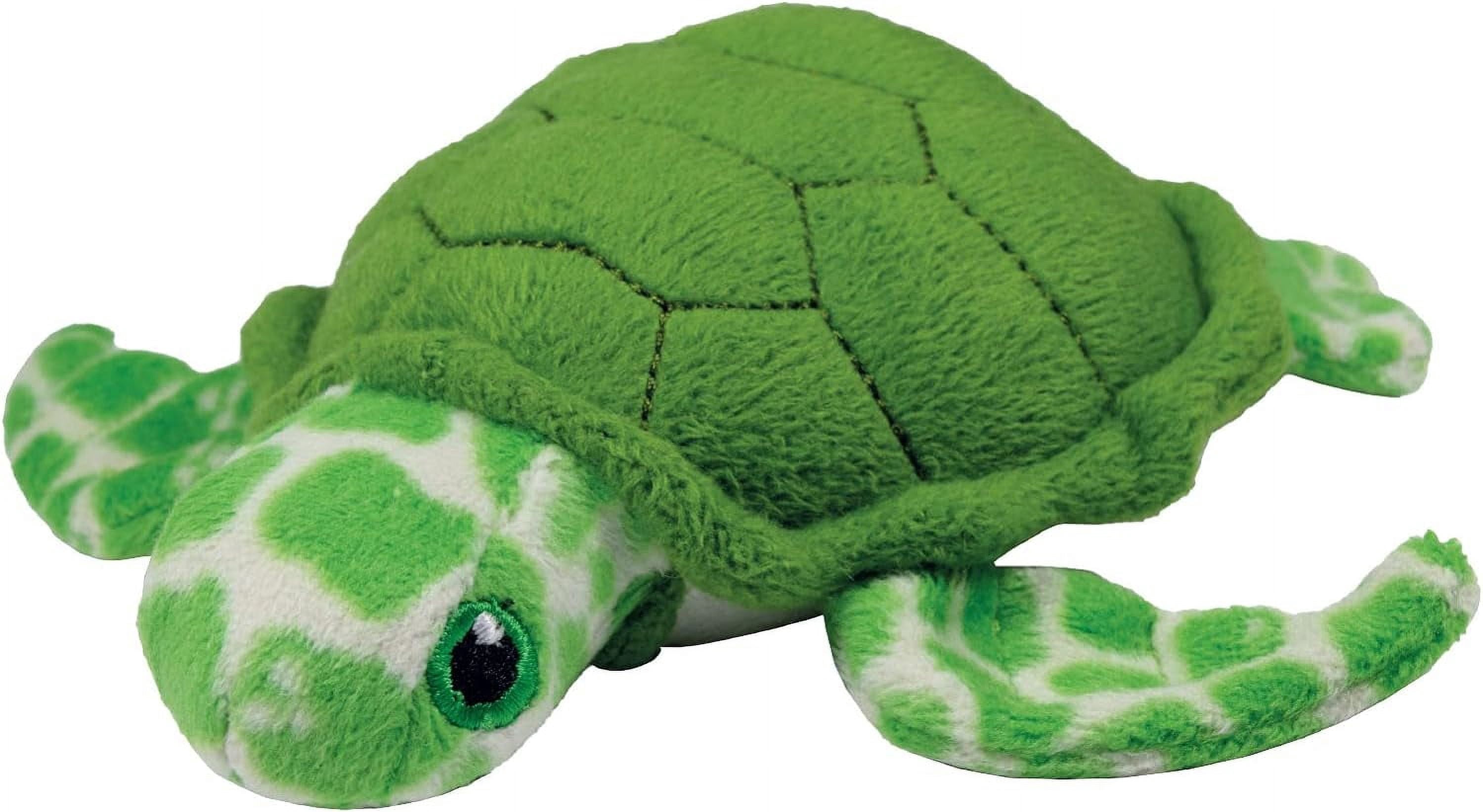 EcoBuddiez Sea Turtle by Deluxebase 15cm Plush Toy Made from Recycled ...