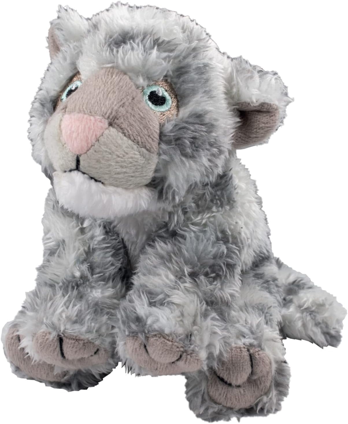 EcoBuddiez Snow Leopard Plush by Deluxebase. 15cm Soft Toy Made from ...