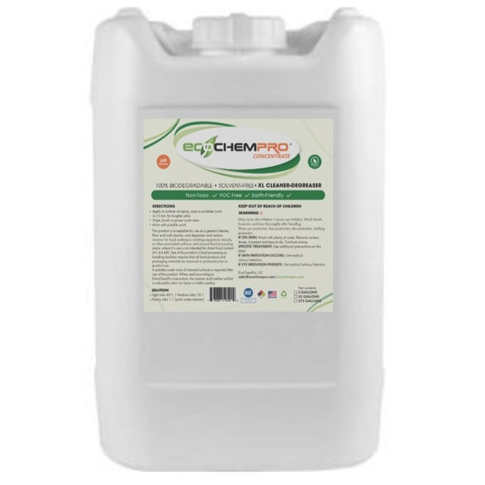 EcoChemPro XL Cleaner Degreaser Indoor Fume-Free Cleaners 5Gal Pail ...