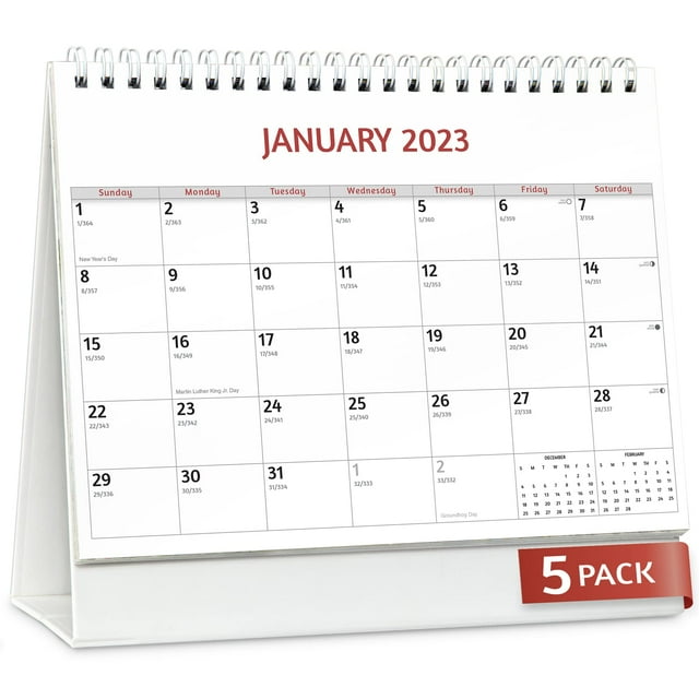 Ecoearth 12 Month Calendar 2022 Classic 8 X 6 Standing Desk
