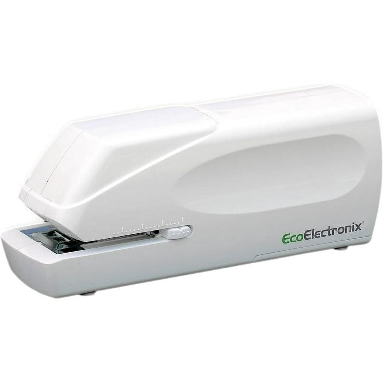 Free Shipping! EcoElectronix EX-25 Automatic Electric Stapler, White ...