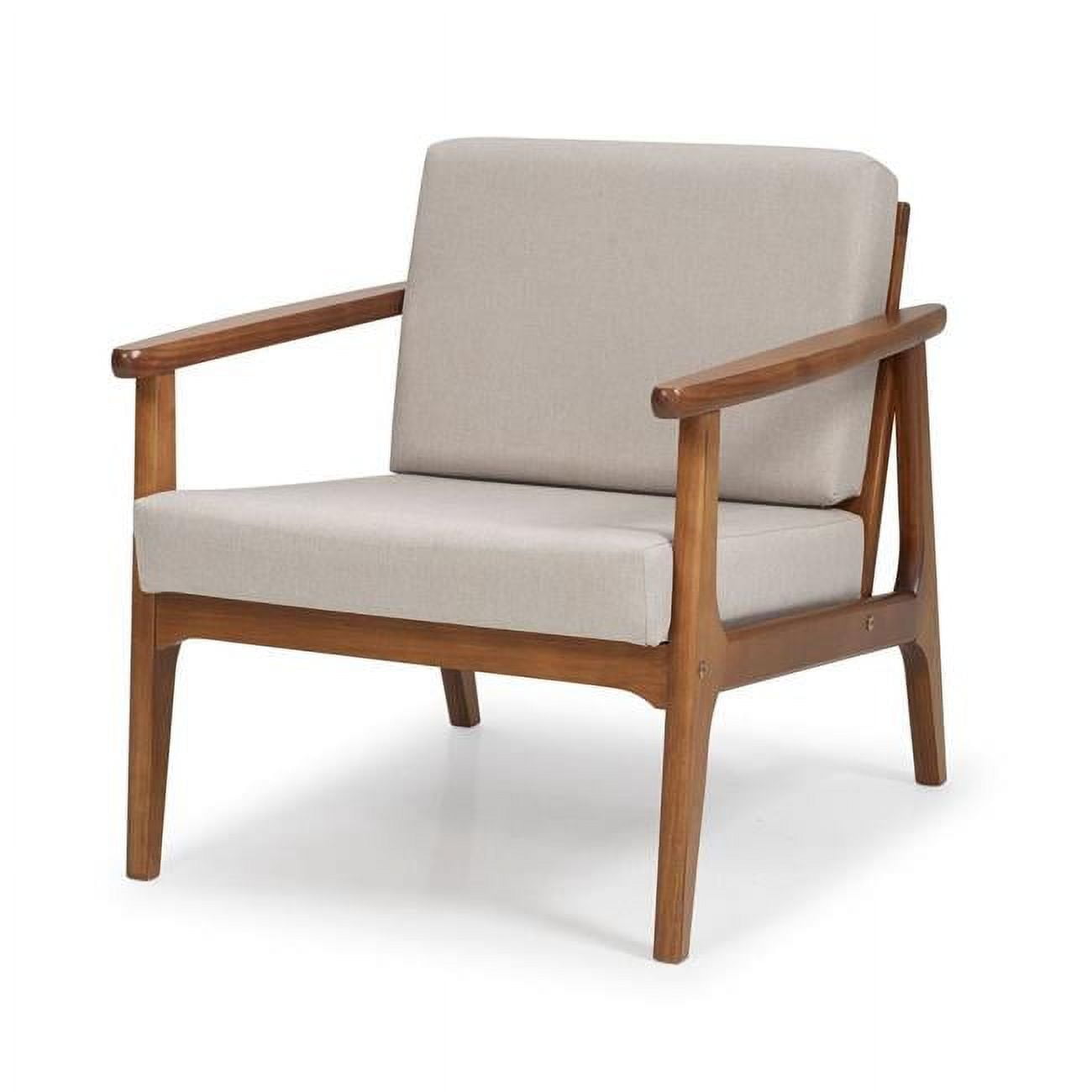 EcoFlex Furniture MDC02 Mid-Century Modern Accent Chair - Beige ...