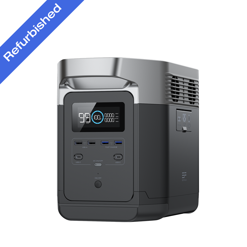 EcoFlow DELTA Pro Portable Power Station 3600Wh Capacity,Solar ...