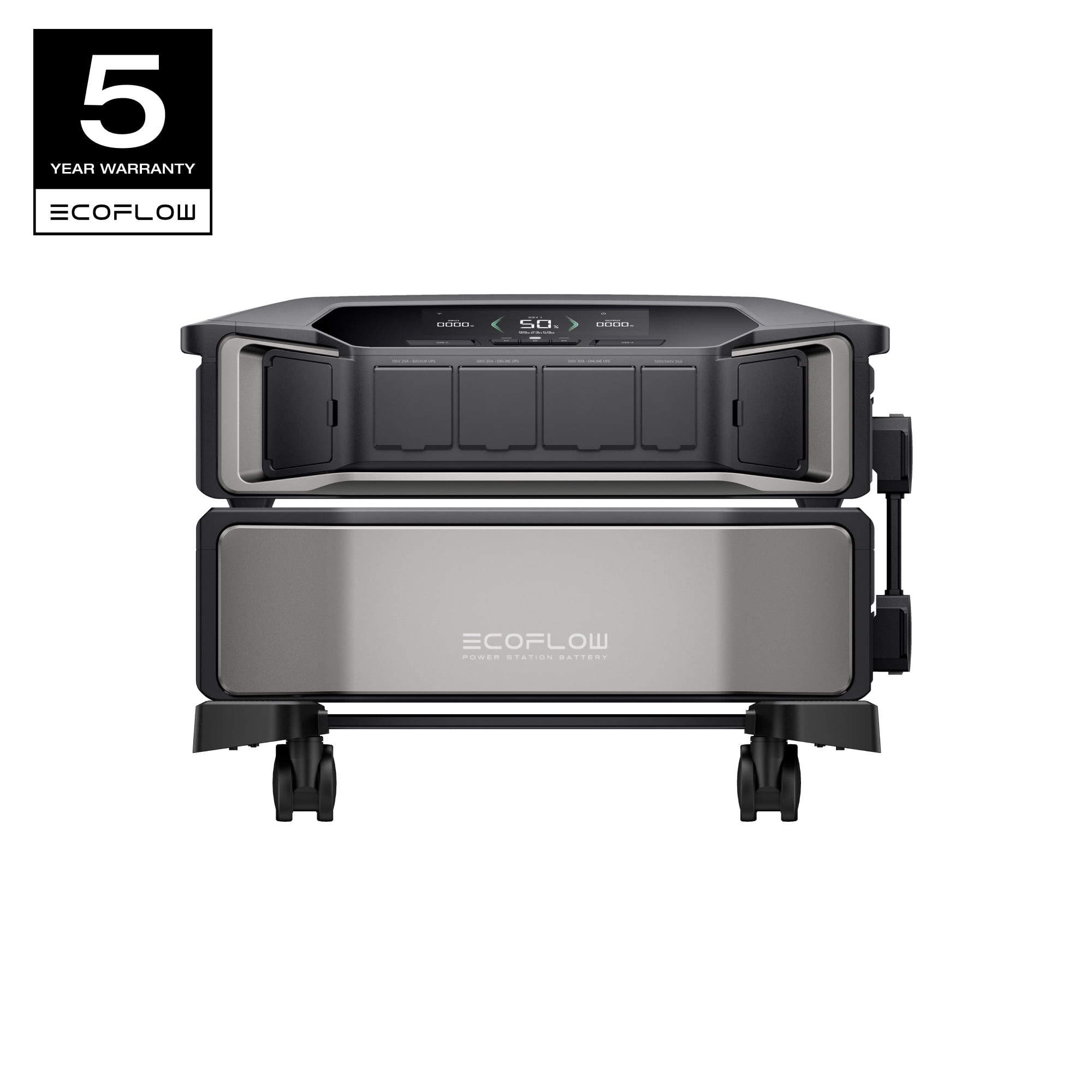 EF EcoFlow Portable Power Station DELTA Pro Ultra 6000Wh Capacity,Solar ...