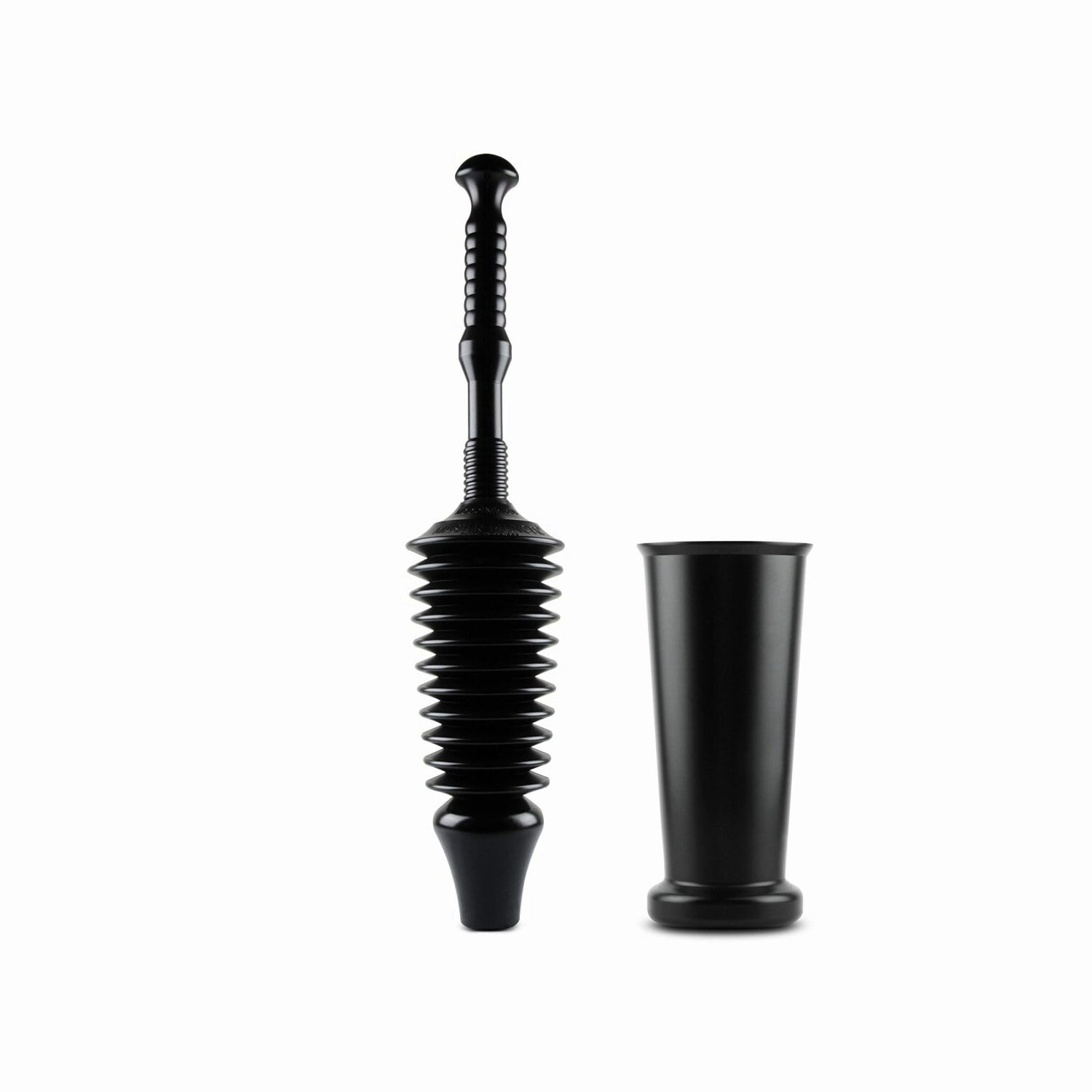 EcoFlush 1.6G Low-Flow Toilet with Funnel Nose Design and Tall Black ...