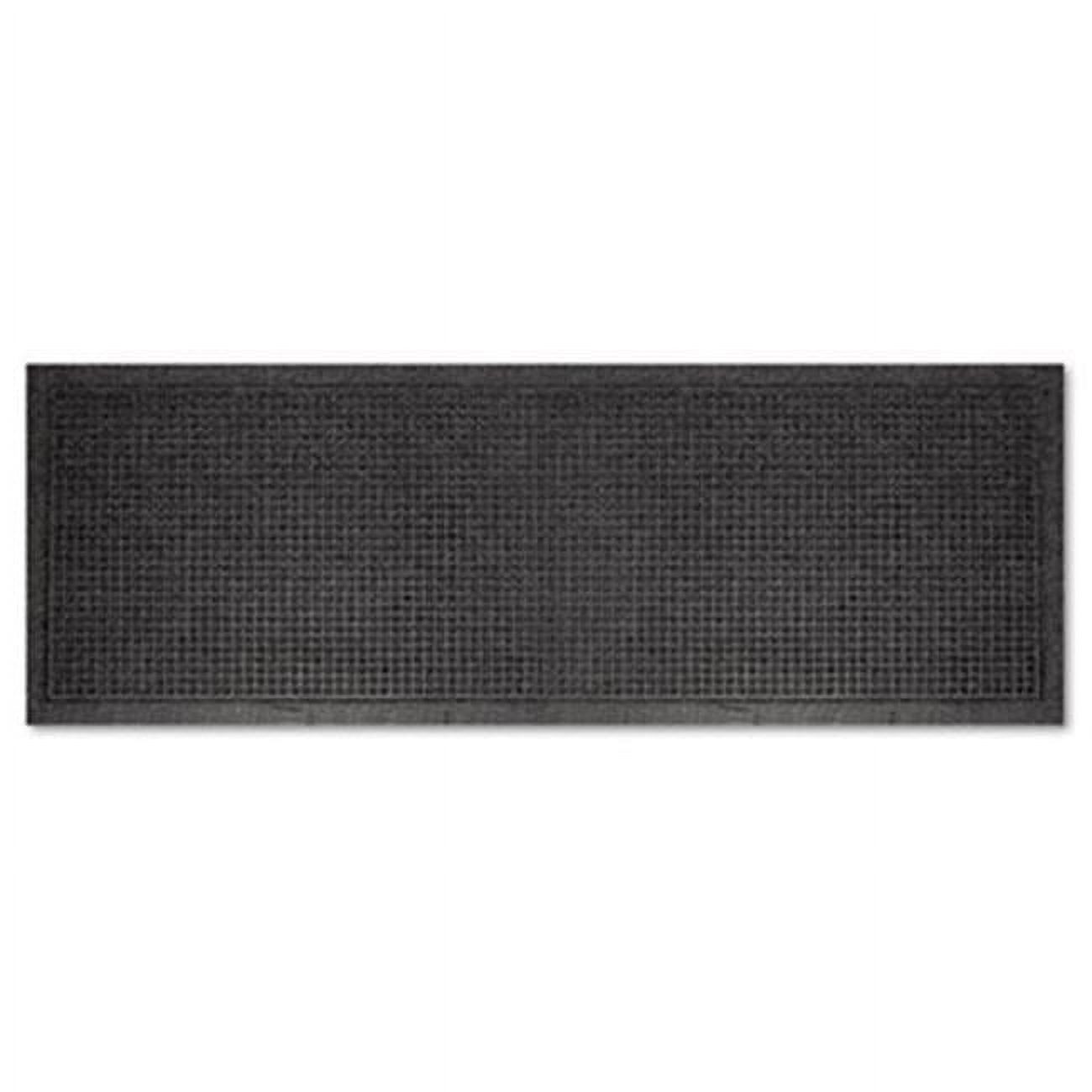EcoGuard Indoor Wiper Mats Rubber 36 x 120 Charcoal - Walmart.com