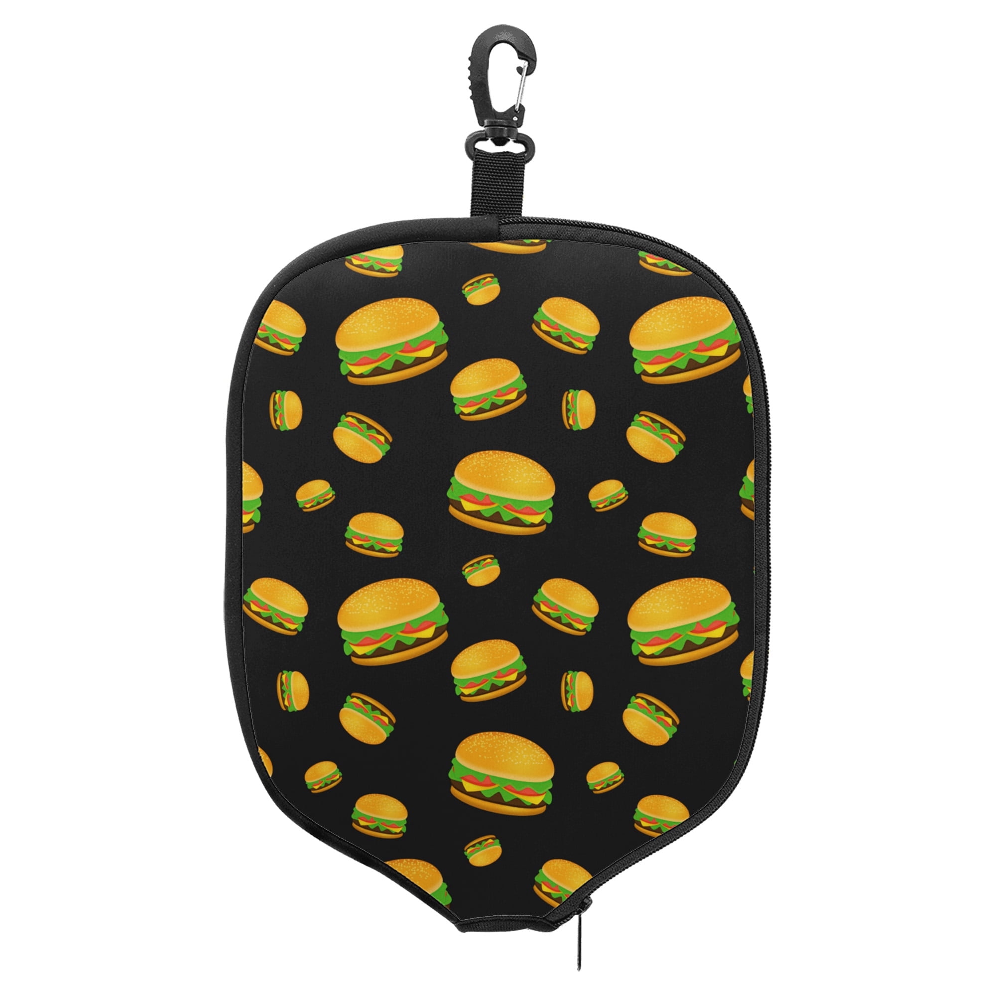 EcoLoom Cool And Fun Yummy Burger Food Print Pickleball Paddle Sleeve ...