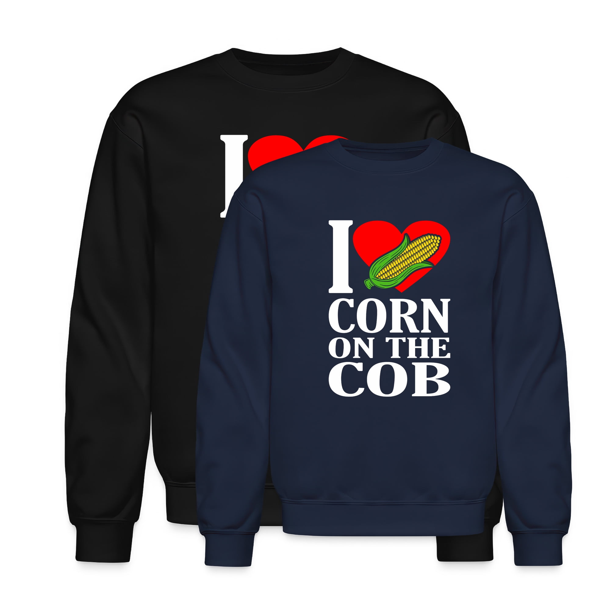 EcoLoom I Love Corn On The Cob Day Funny Corn Meme Pun Midweight ...