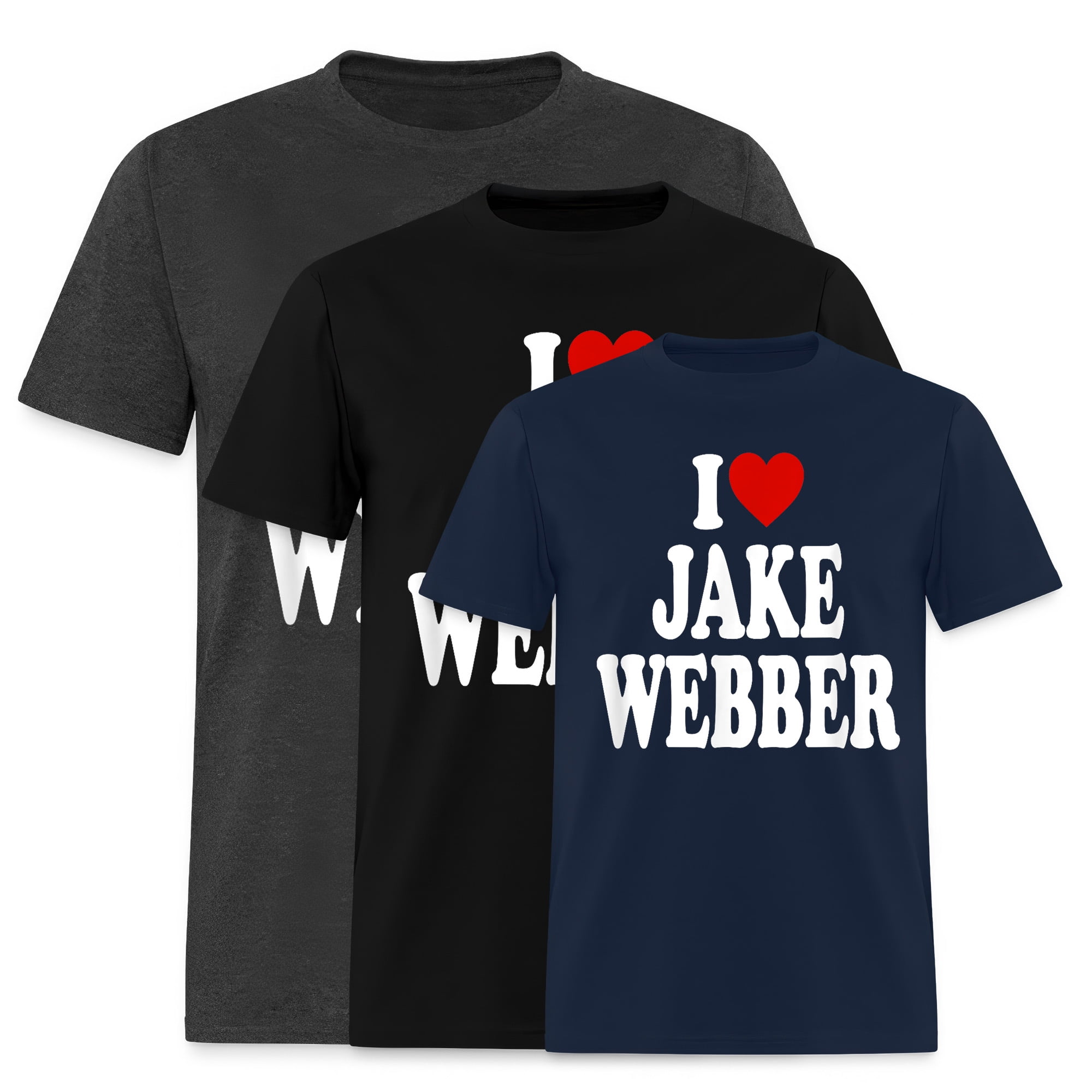 EcoLoom I Love Jake Webber Short Sleeve Unisex T Shirt - Walmart.com