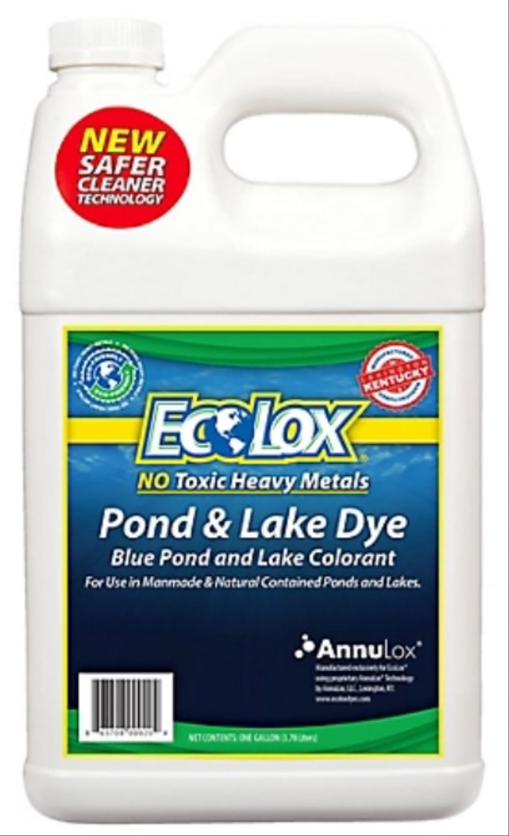 EcoLox ECOBLU001GAL Blue Pond and Lake Dye 1 gal. - Walmart.com
