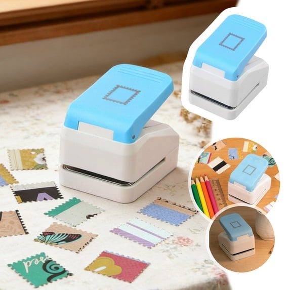 EcoNest 0.9x1 Inch Stamp Embossing Punch Scrapbook Punching Scoring ...