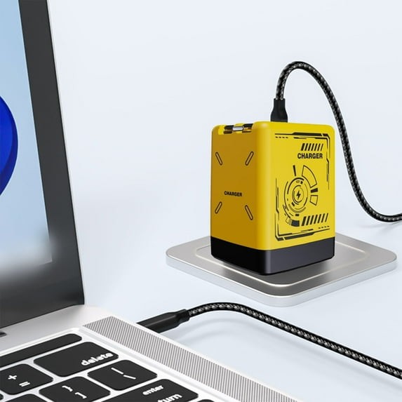 EcoNest 120w Compatible Fast Retractable Wall A Ll In One Foldable Plug ...