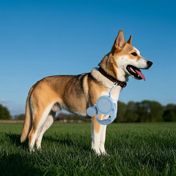 EcoNest 16ft Retractable Dog Leash With Light And Dog Poop Bag ...