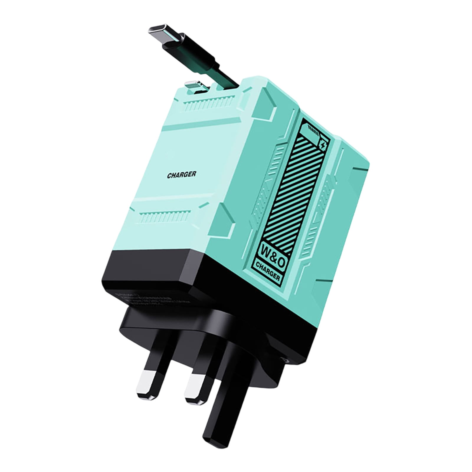 EcoNest 2 In 1 Fast Charger 120w Upgraded Retractable Scalable Super ...