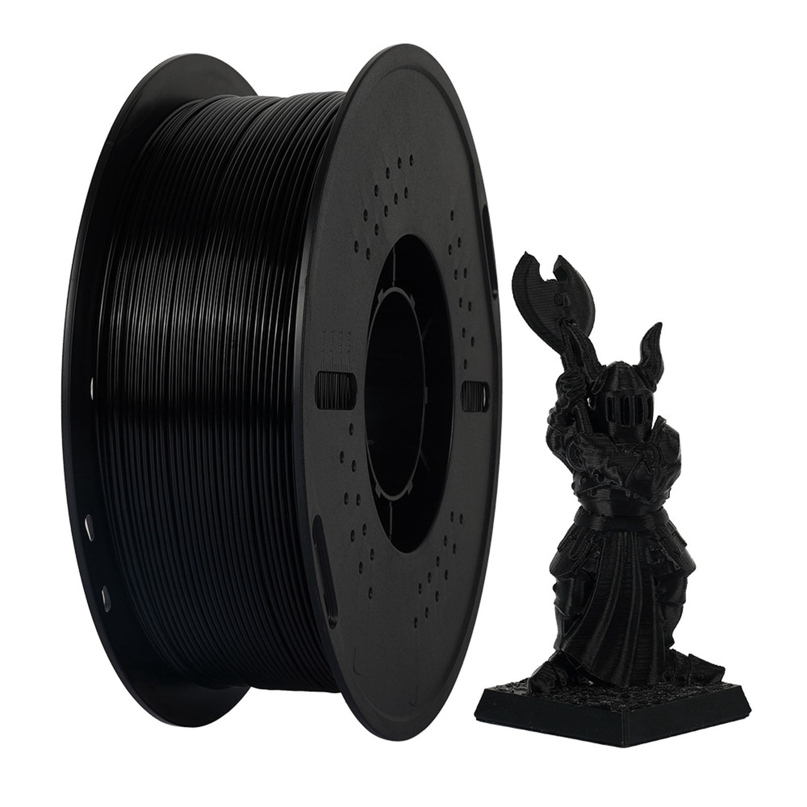EcoNest 3D Printing PETG Filament High Strength 1.75mm 1kg Spool Black ...